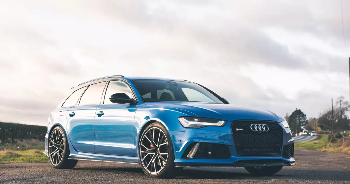 Sprint Blue - Audi RS6 Avant (C7) | carpaints.co