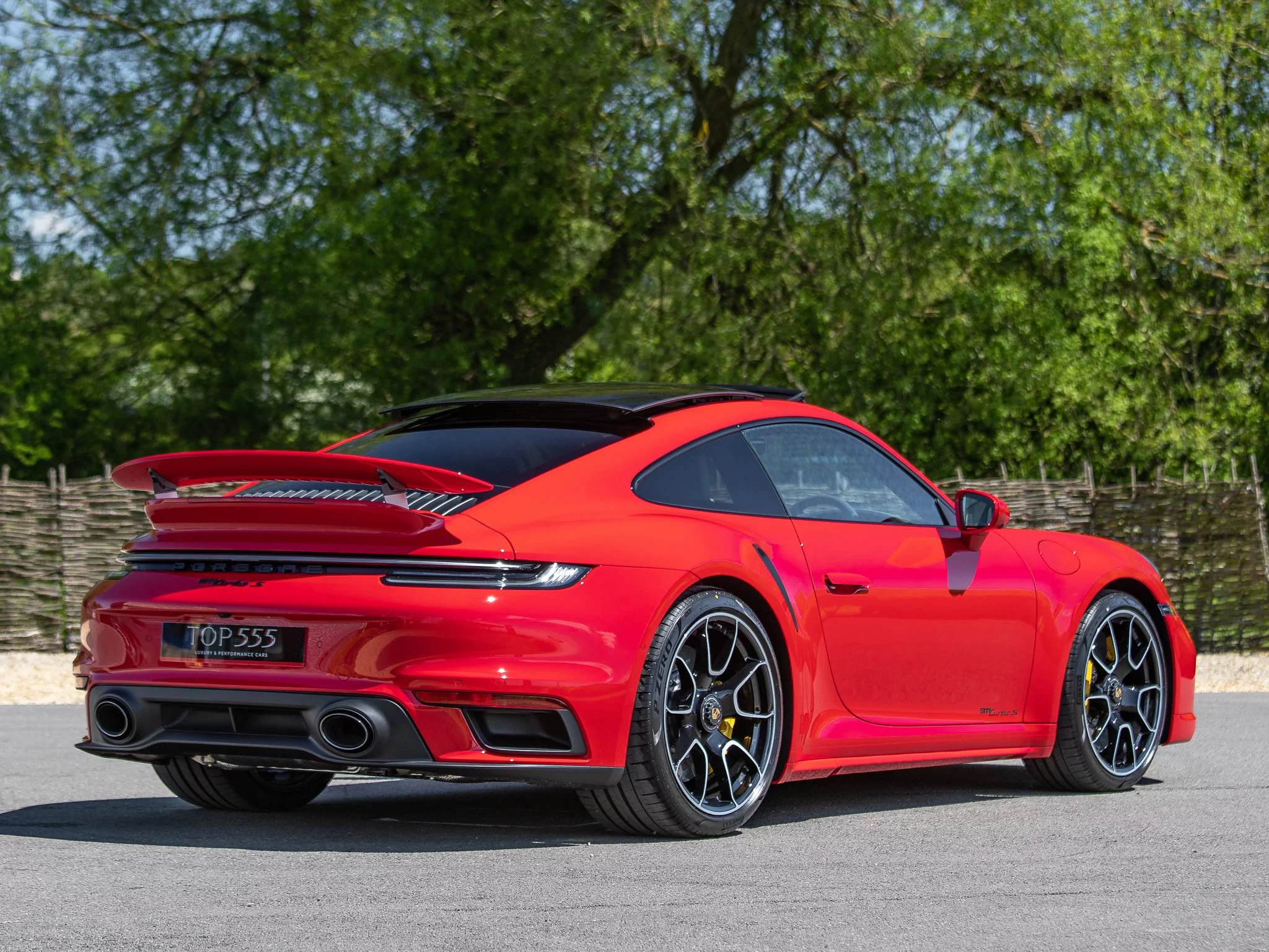Guards Red - Porsche 911 Turbo S (992) | carpaints.co