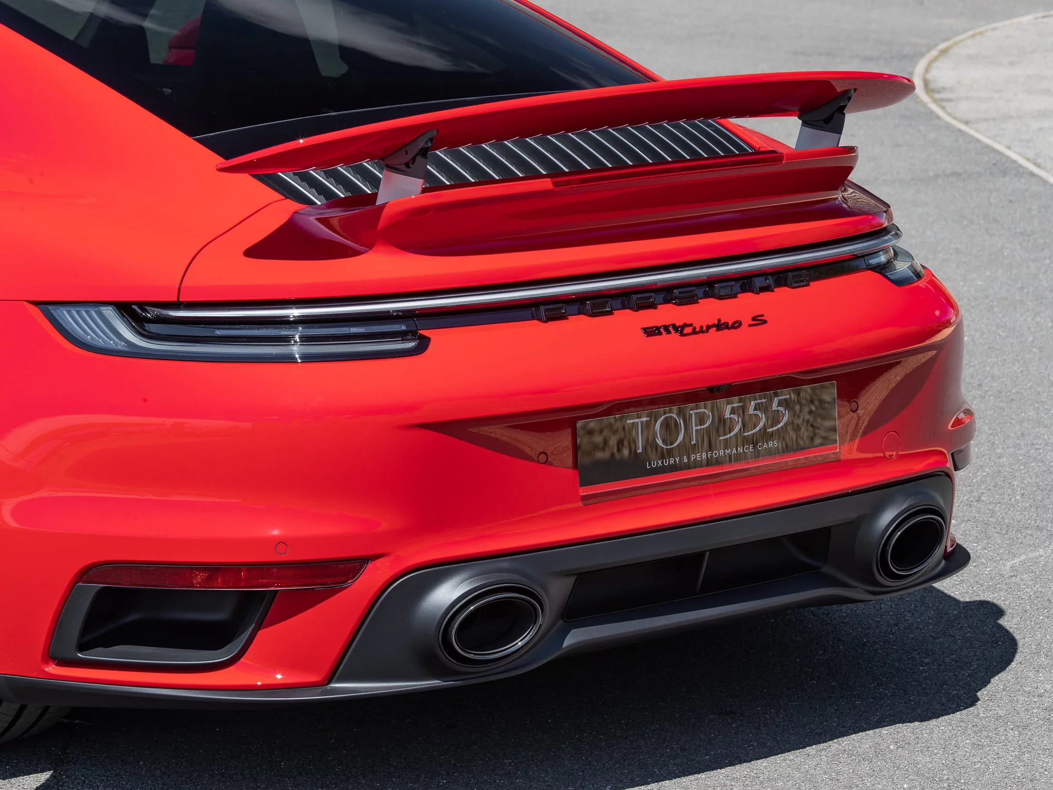 Guards Red - Porsche 911 Turbo S (992) | carpaints.co