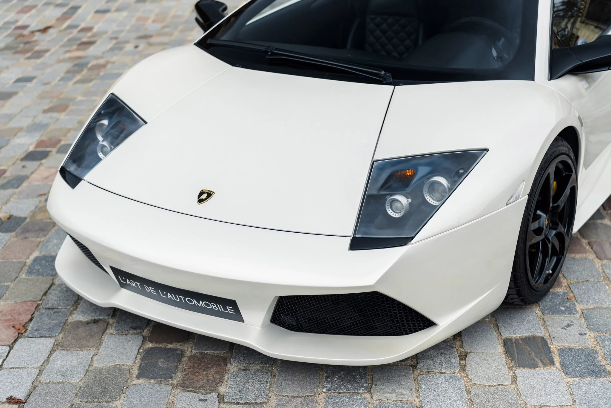 balloon white lamborghini murcielago