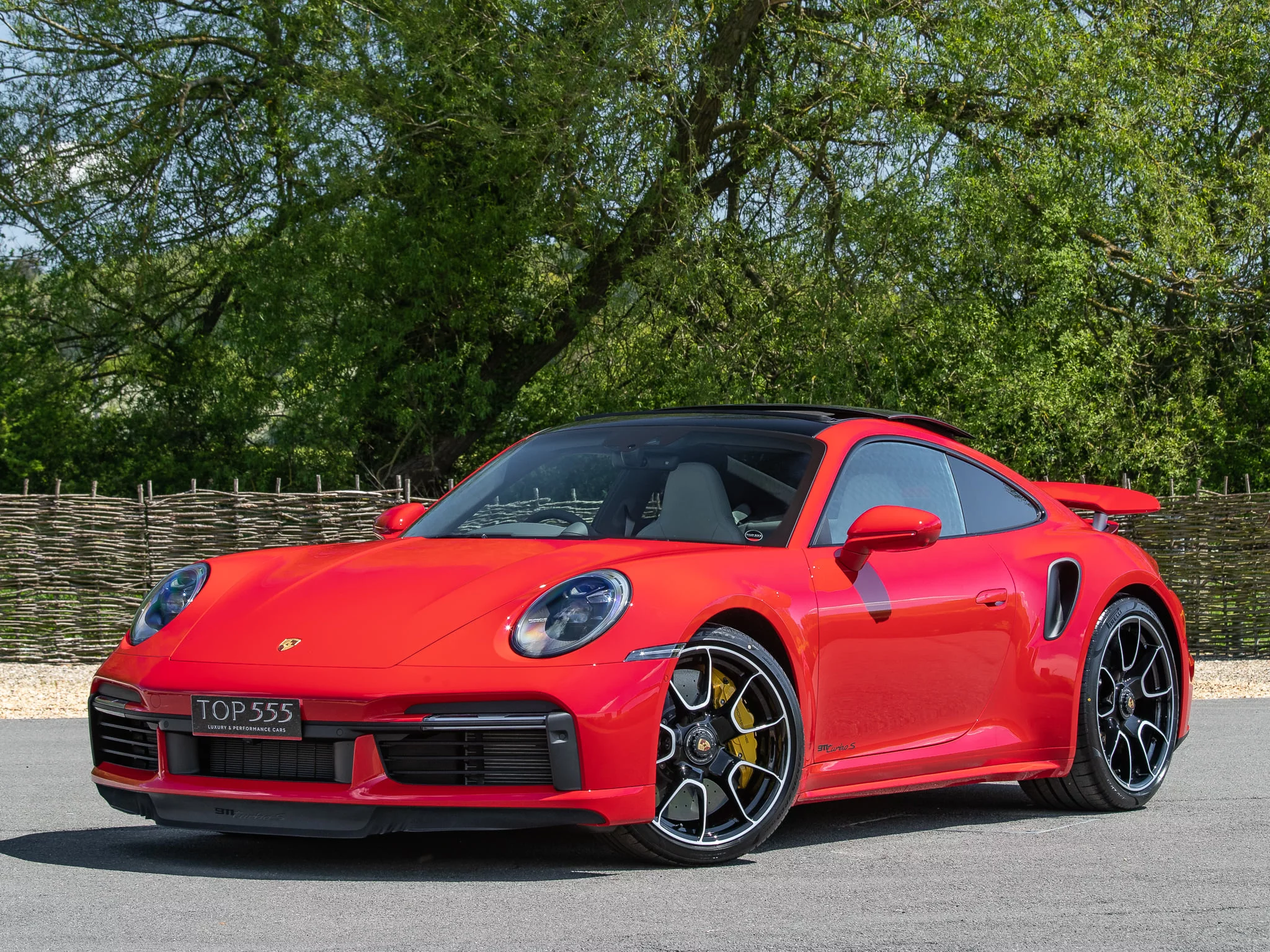 Guards Red - Porsche 911 Turbo S (992) | carpaints.co