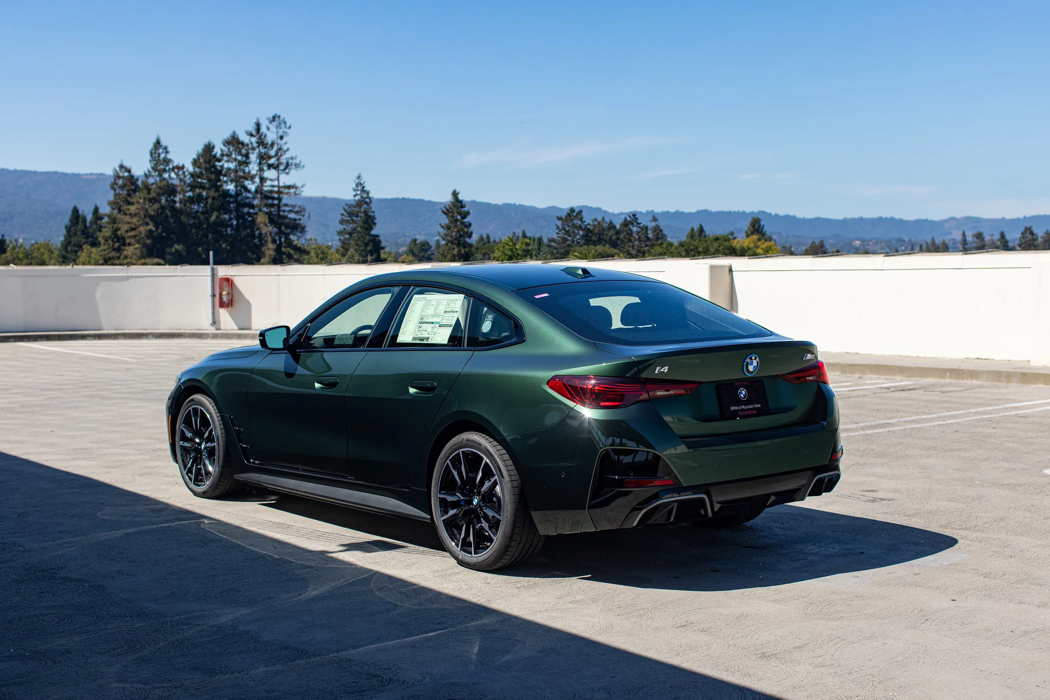 Deep Sea Green - BMW i4 (G26) | carpaints.co