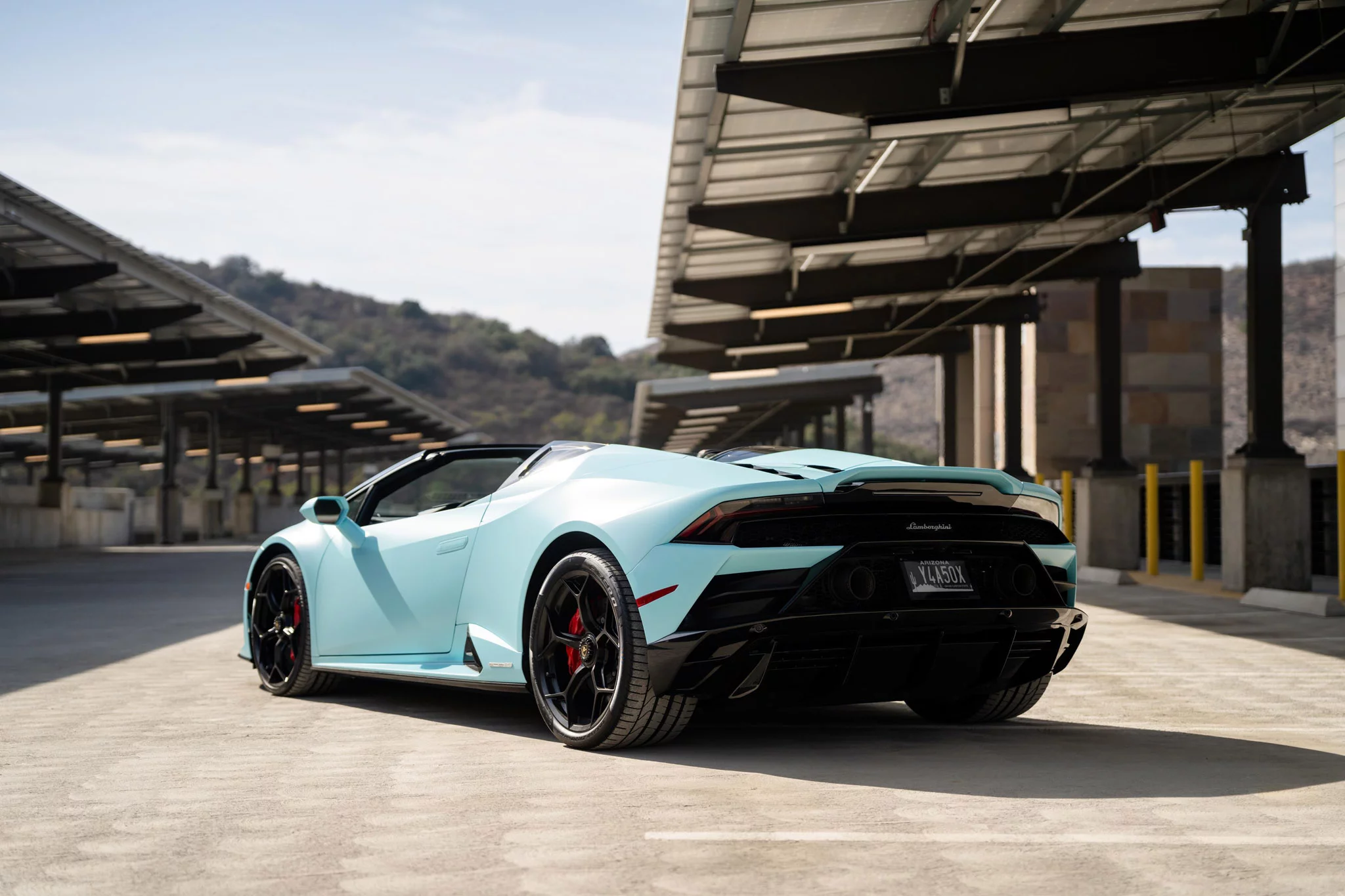 Celeste Fedra - Lamborghini Huracán EVO Spyder (LP640-4) | carpaints.co