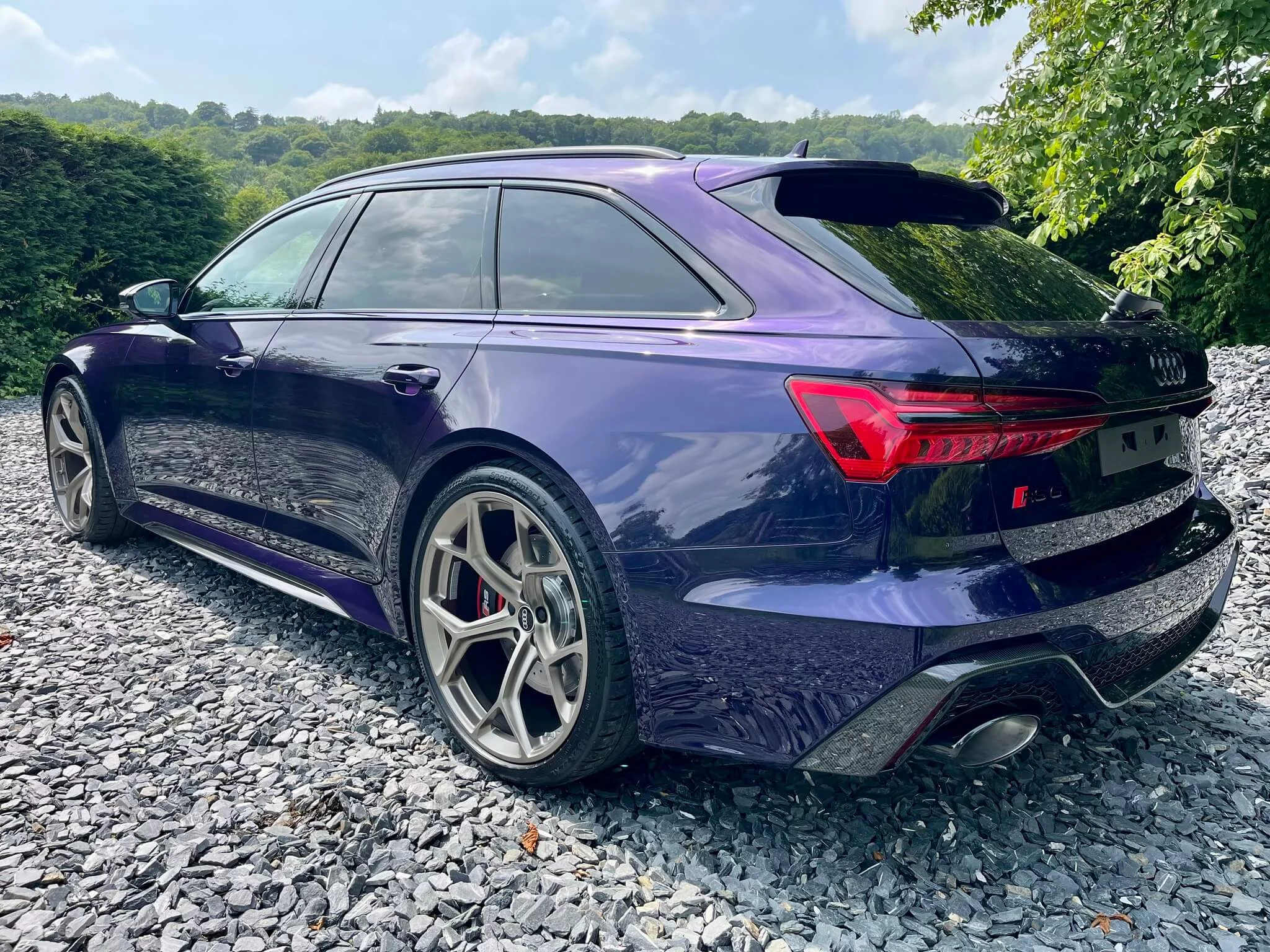 Velvet Purple - Audi RS6 Avant (C8) | carpaints.co