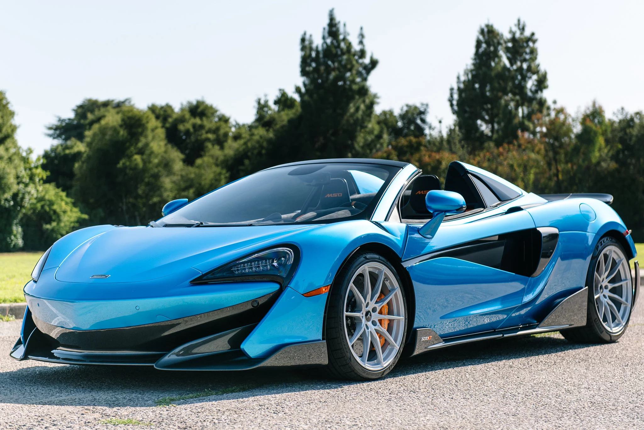 Ludus Blue - McLaren 600LT Spider | carpaints.co