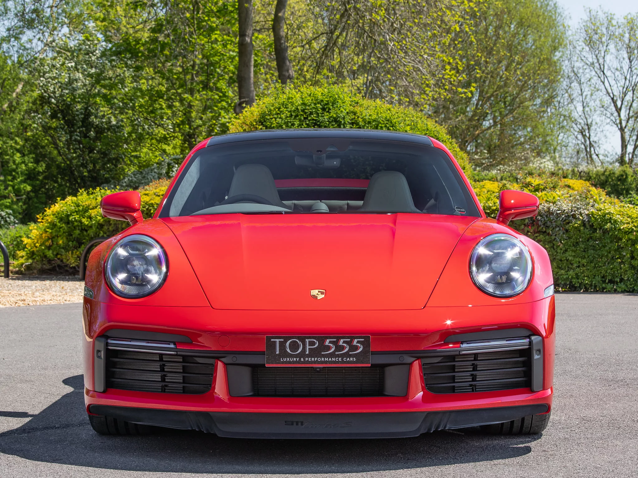 Guards Red - Porsche 911 Turbo S (992) | carpaints.co