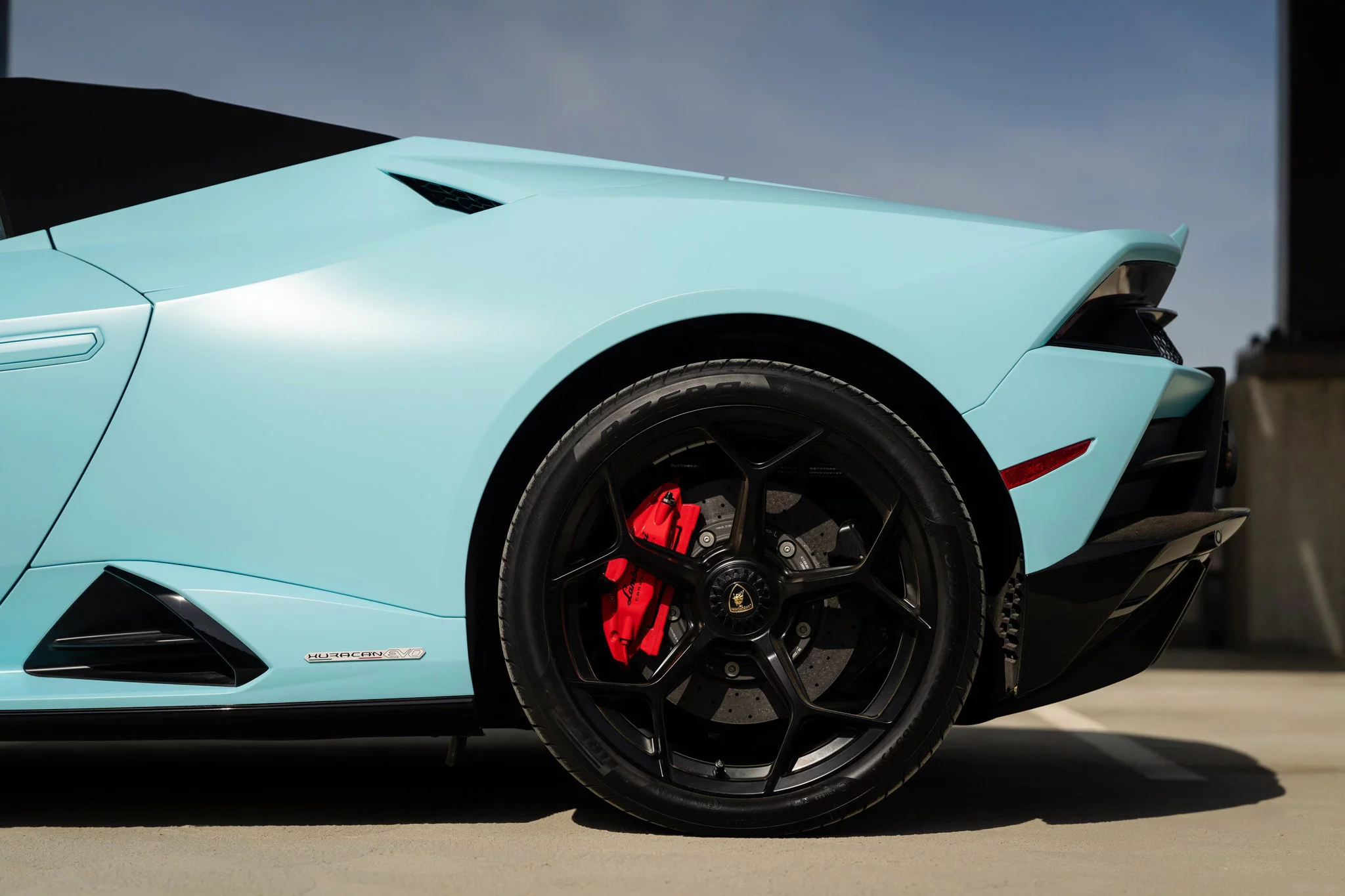 Celeste Fedra - Lamborghini Huracán EVO Spyder (LP640-4) | carpaints.co