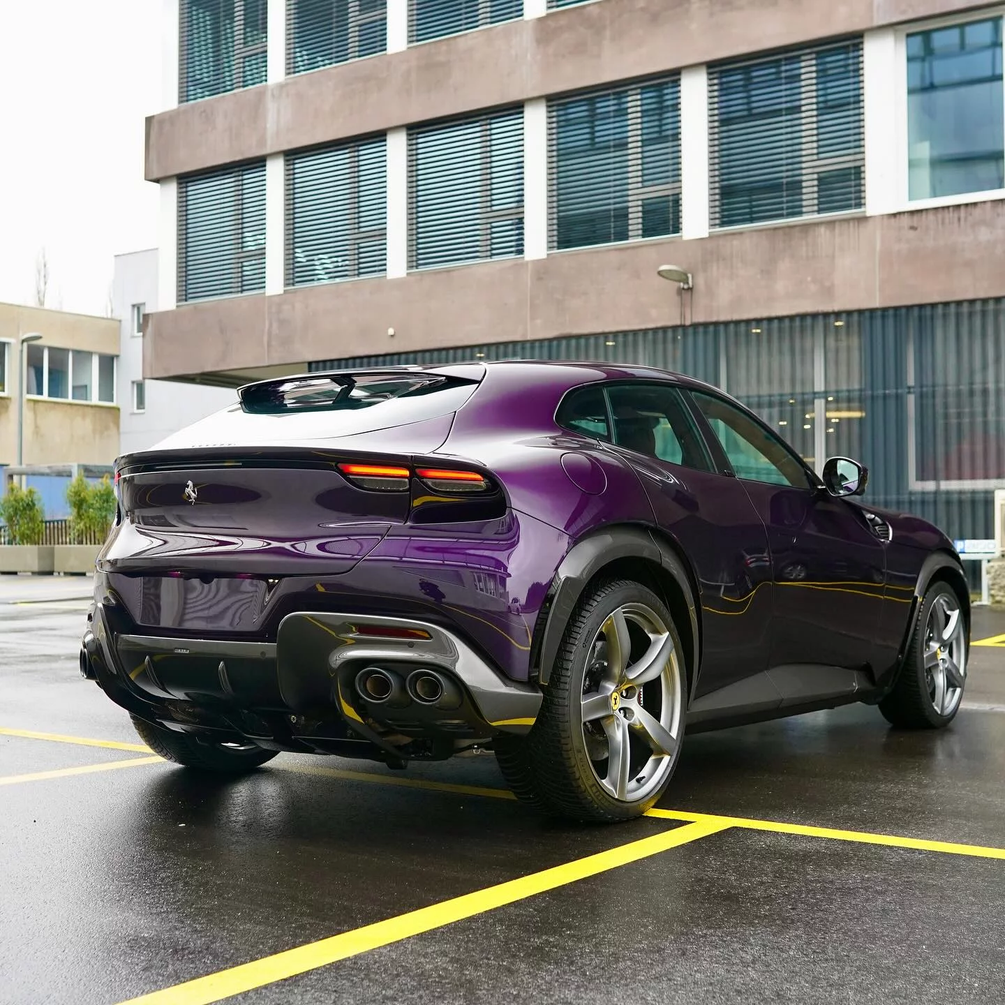 Viola Hong Kong - Ferrari Purosangue | carpaints.co