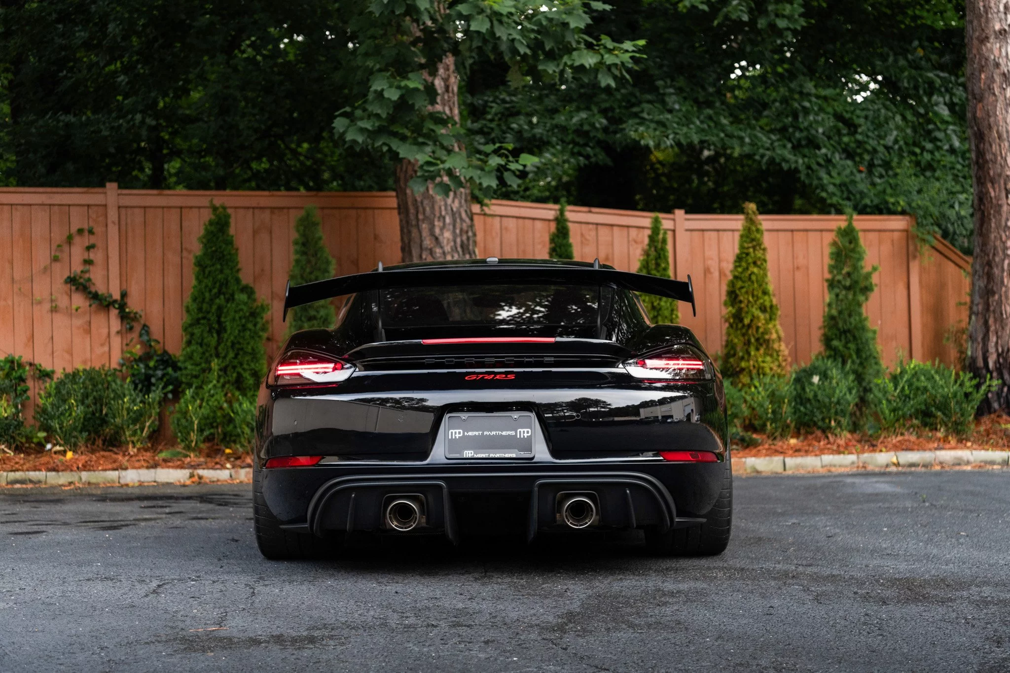 Black - Porsche Cayman GT4 RS (718) | carpaints.co