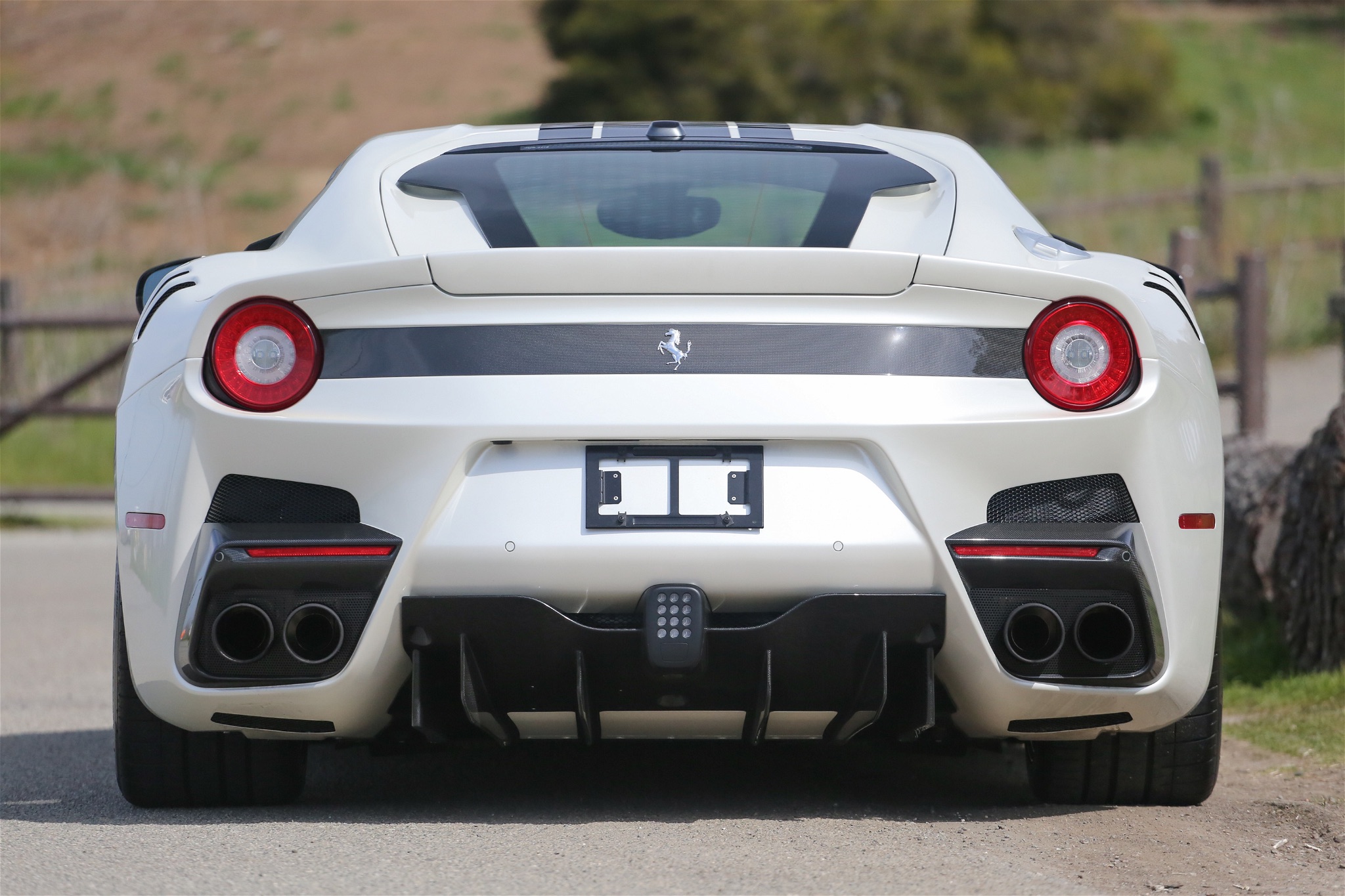 Bianco Fuji - Ferrari F12 TDF - carpaints.co
