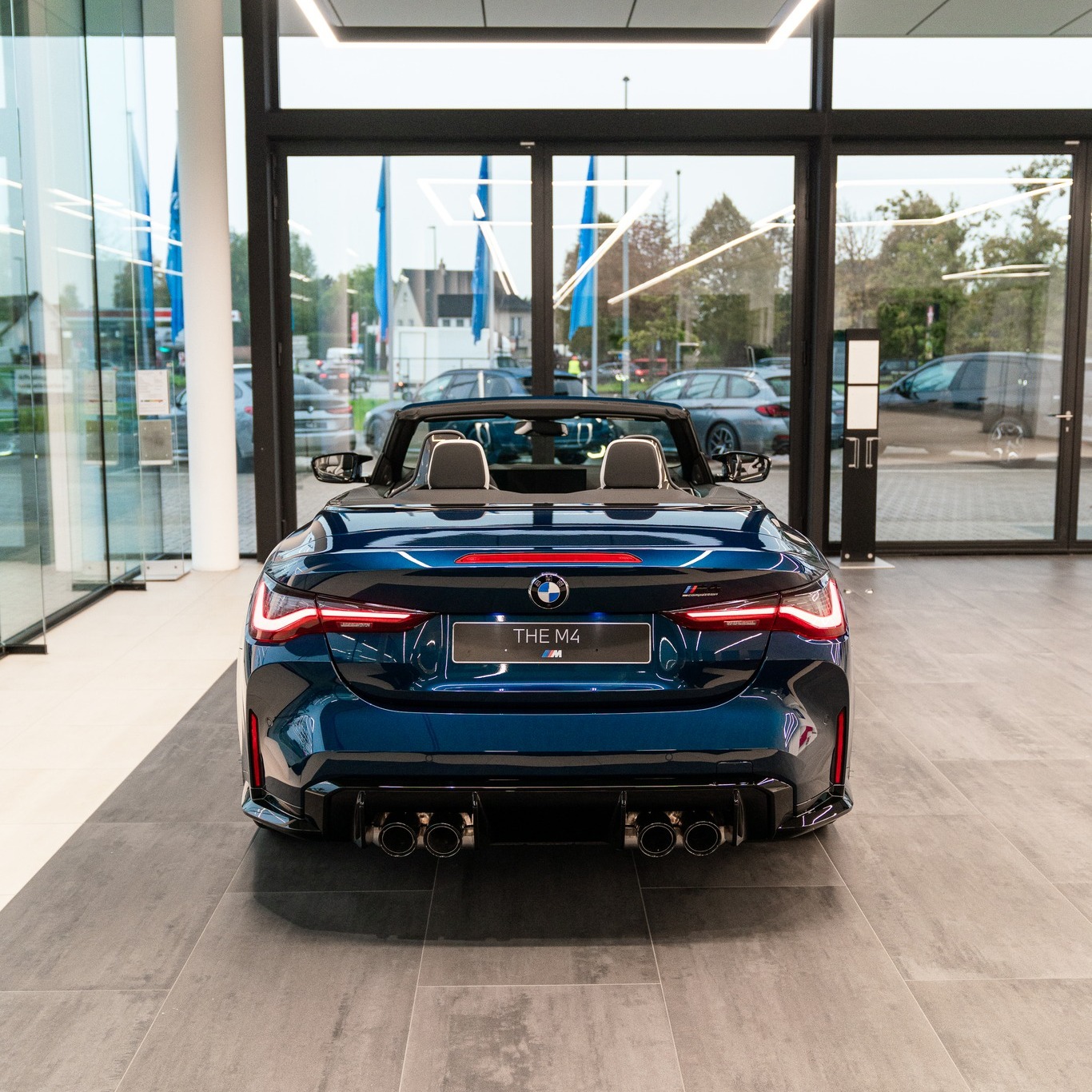 Aegean Blue - BMW M4 Convertible (G83) - carpaints.co