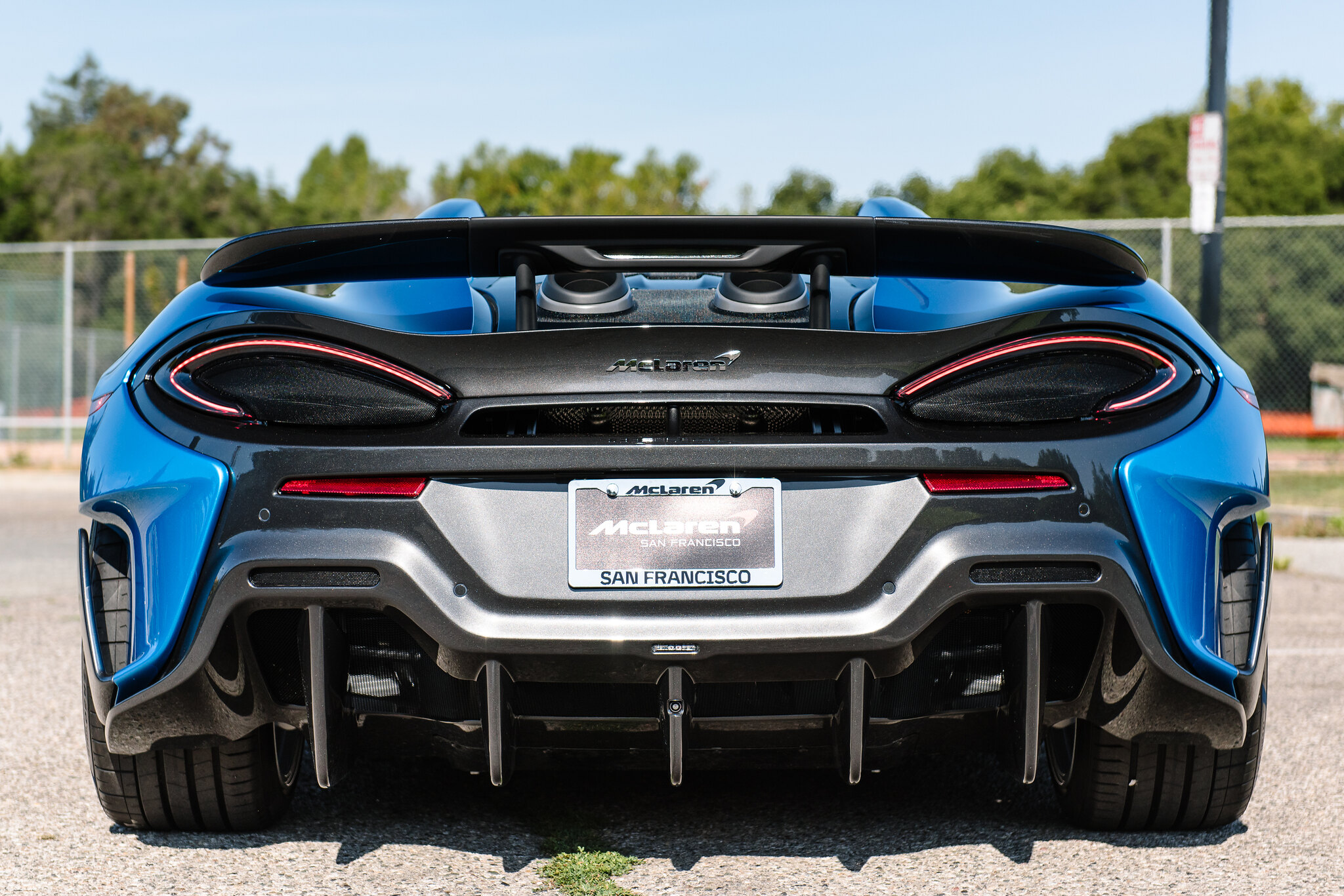 Ludus Blue - McLaren 600LT Spider - carpaints.co