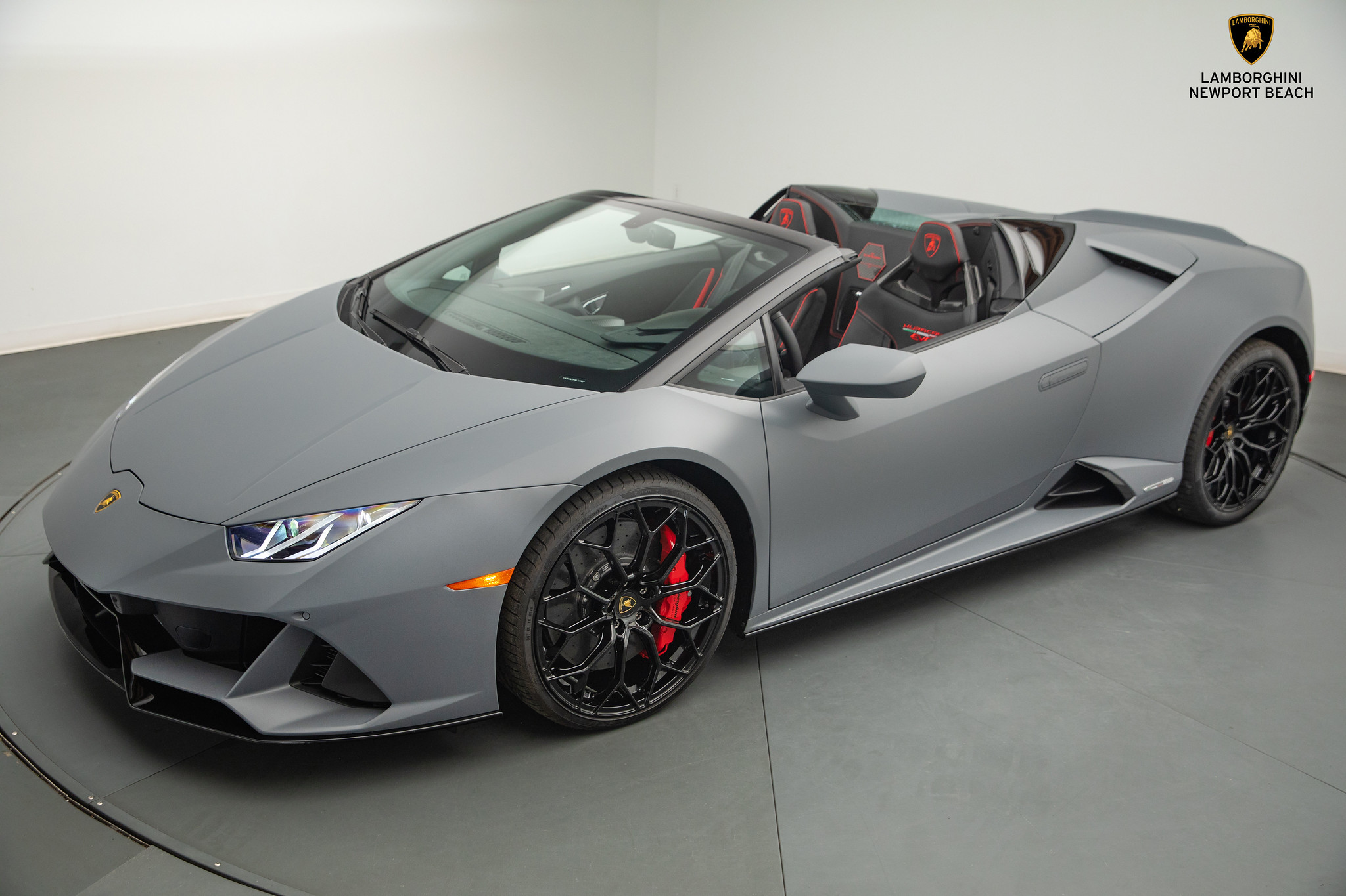 Grigio Vulcano - Lamborghini Huracán EVO Spyder (LP640-4) - carpaints.co