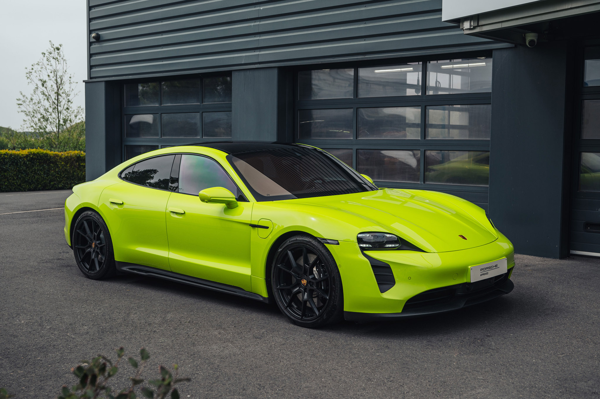 Acid Green - Porsche Taycan - carpaints.co