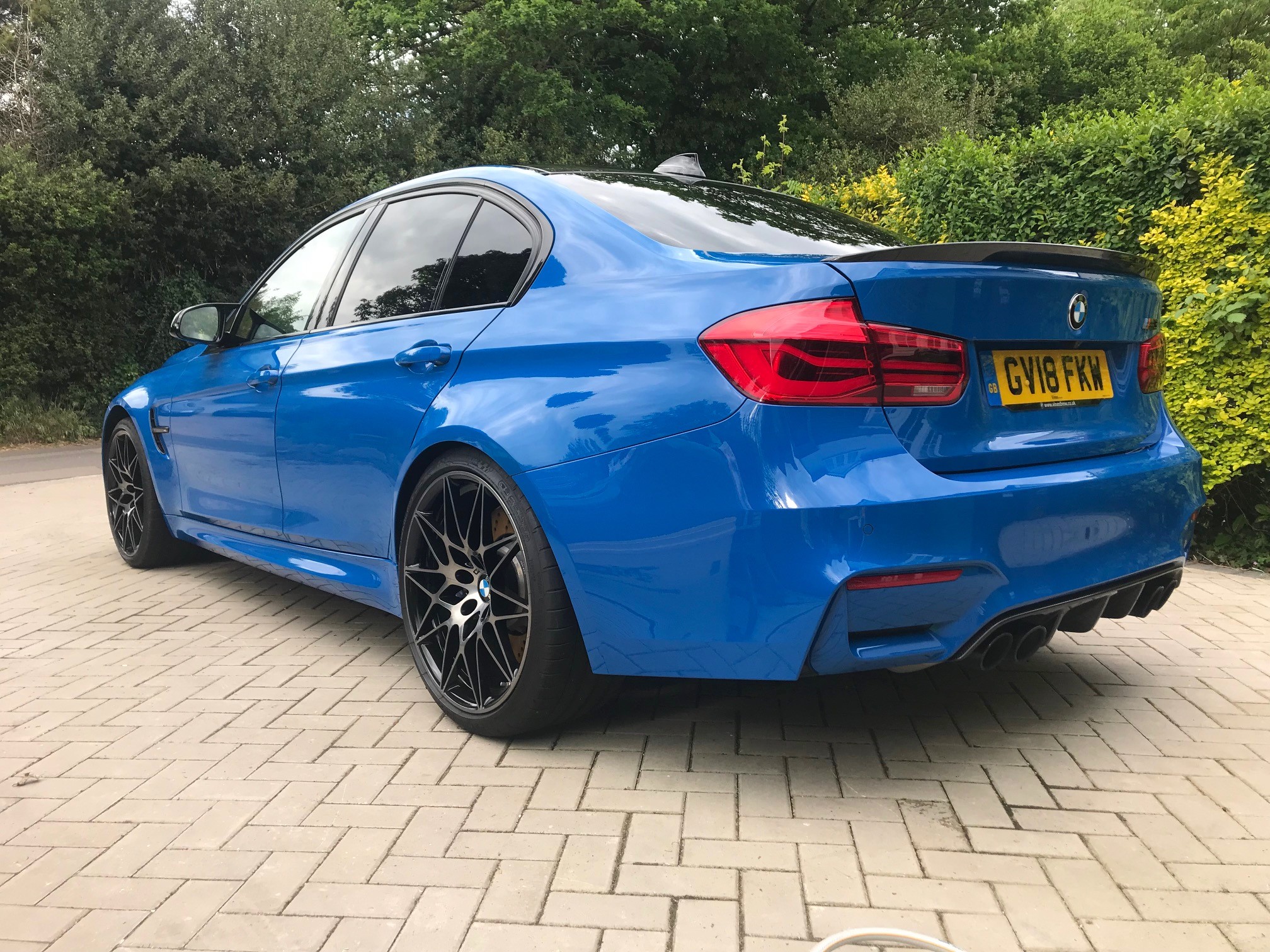 Gentian Blue - BMW M3 (F80) - carpaints.co