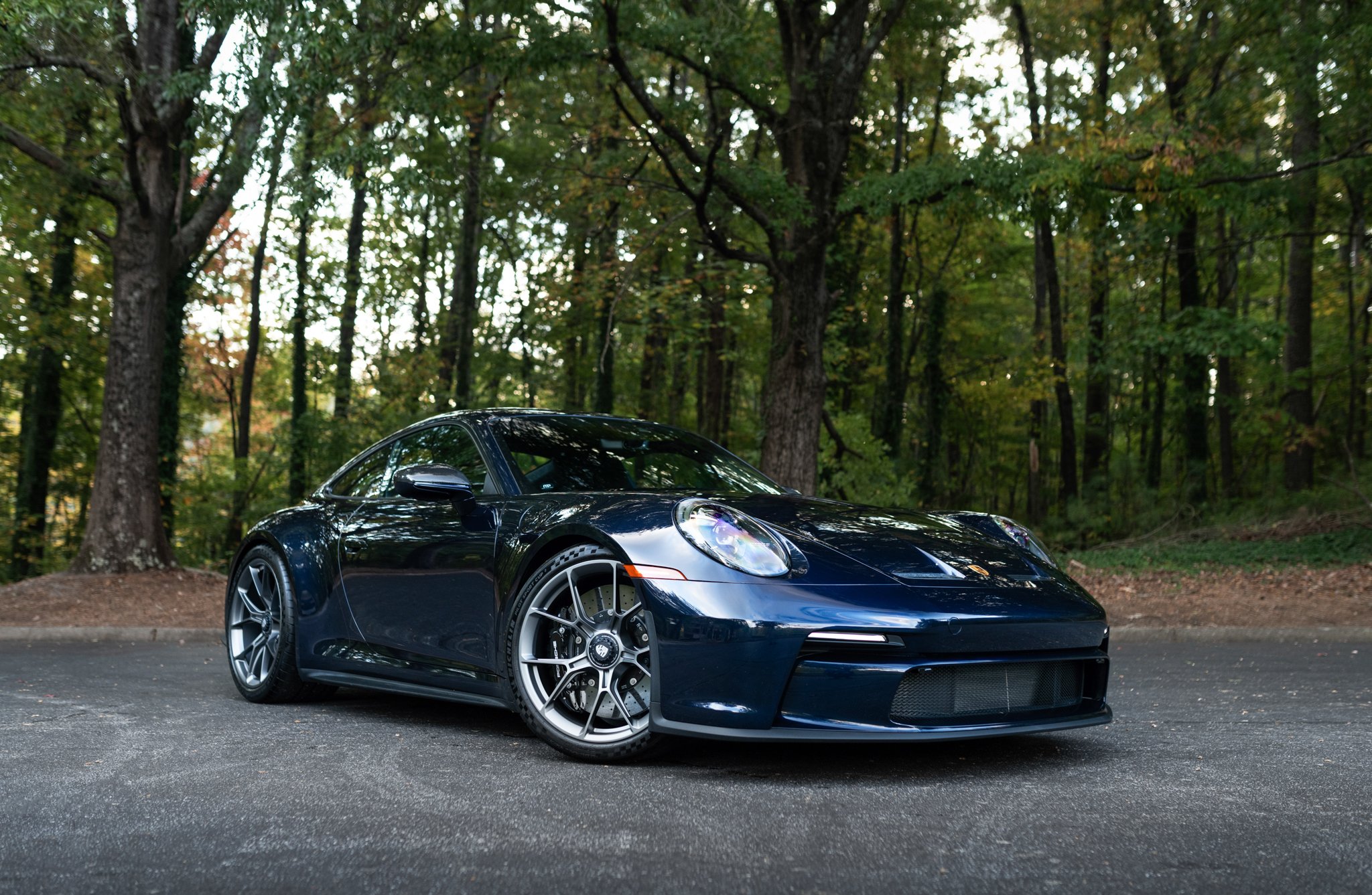 Midnight Blue Metallic Paint