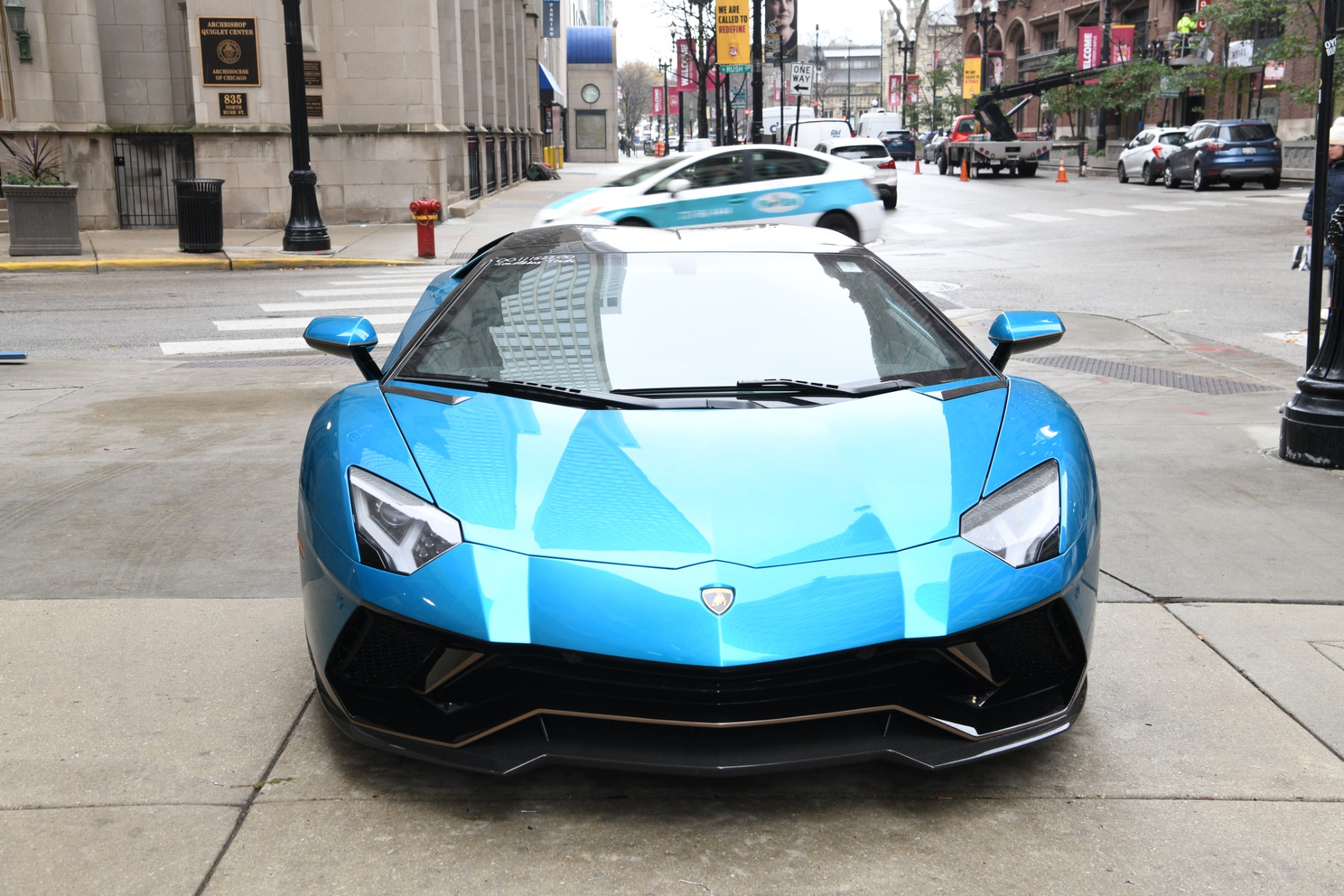 Blu Uranus - Lamborghini Aventador Ultimae (LP780-4) - carpaints.co