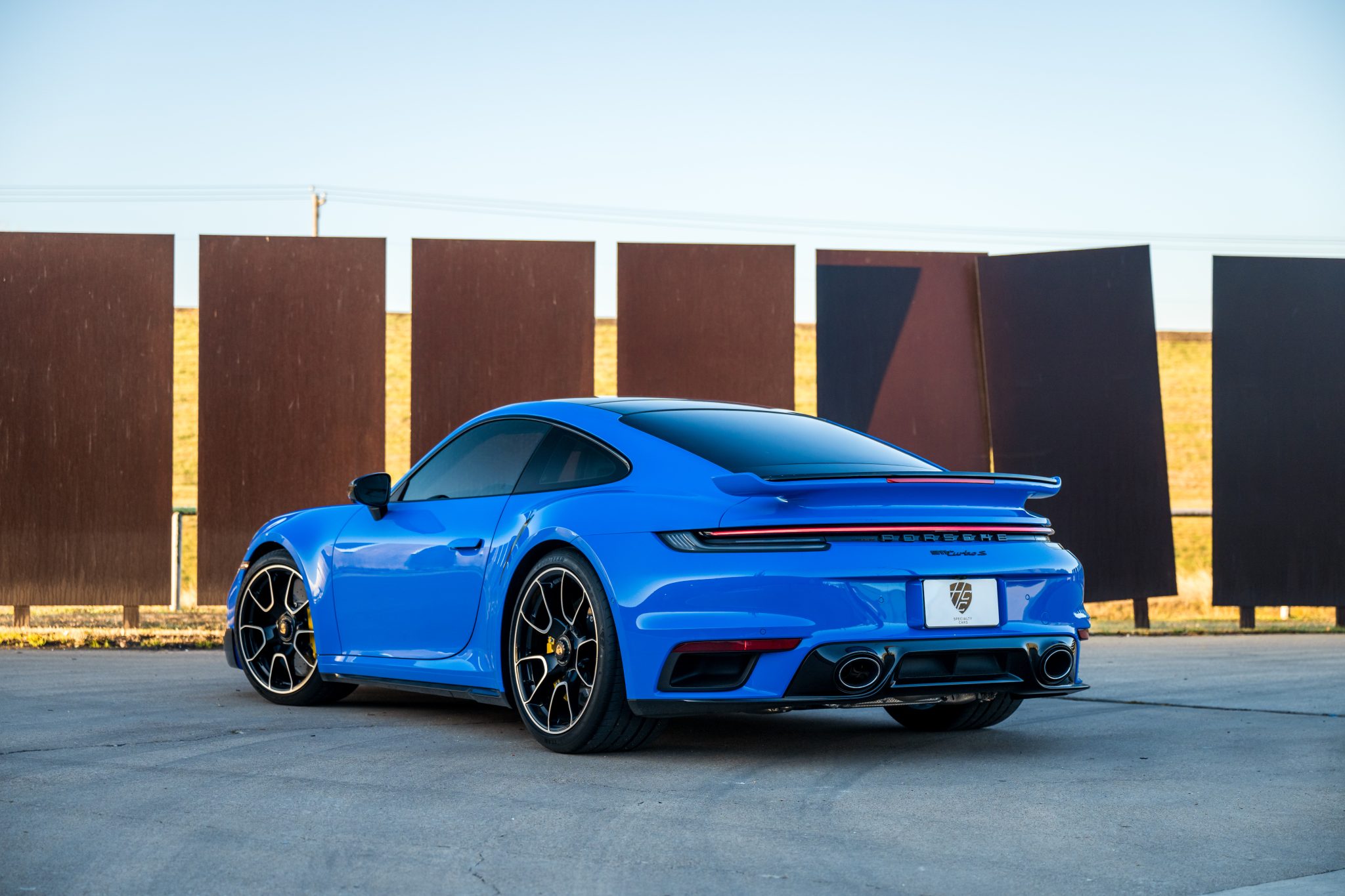 Shark Blue - Porsche 911 Turbo S (992) - carpaints.co