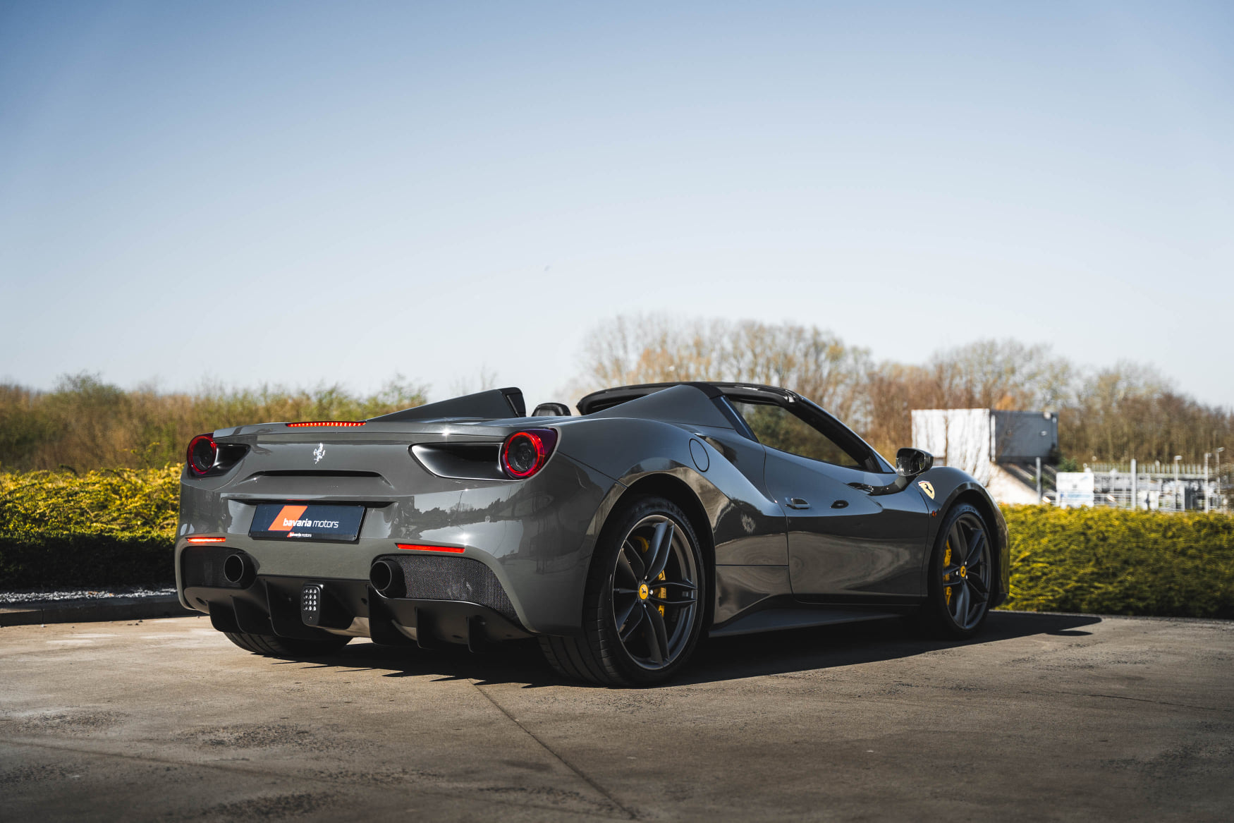 Grigio Scuro - Ferrari 488 Spider - carpaints.co