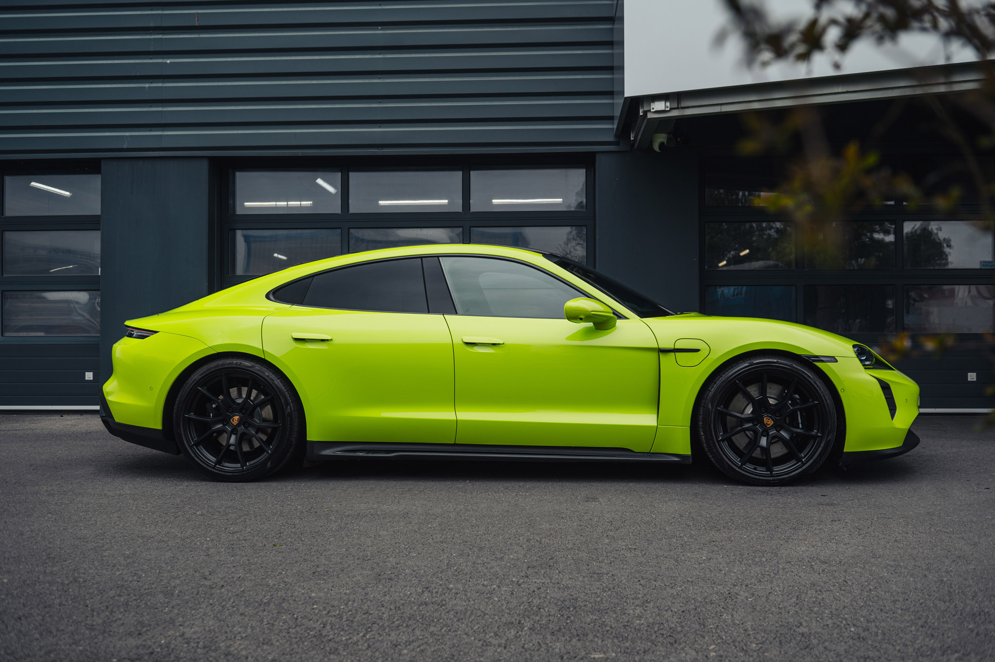 Acid Green - Porsche Taycan - carpaints.co
