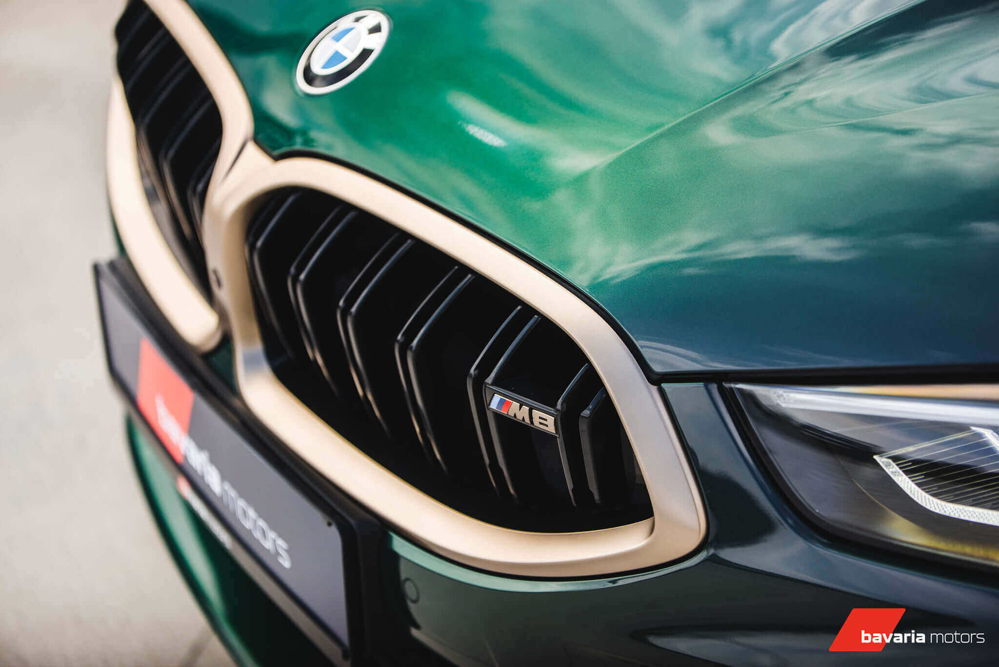 Aurora Diamond Green - BMW M8 Gran Coupe First Edition (F92) - carpaints.co