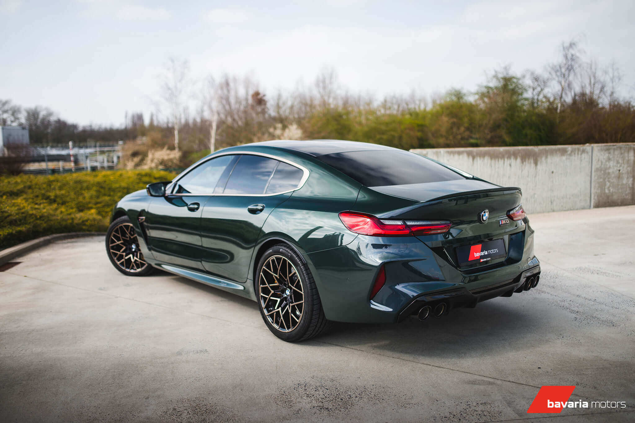 Aurora Diamond Green - BMW M8 Gran Coupe First Edition (F92) - carpaints.co