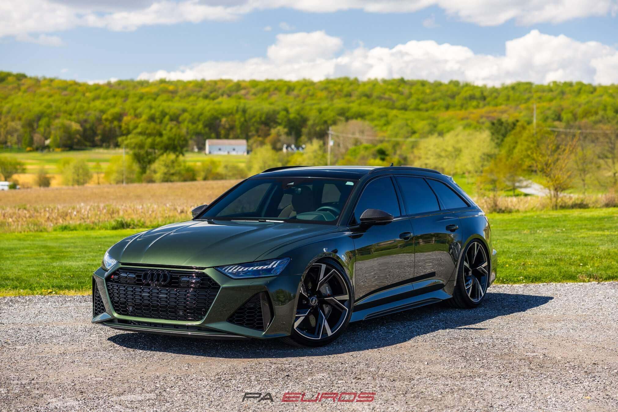 Oak Green Metallic - Audi RS6 Avant (C8) - carpaints.co