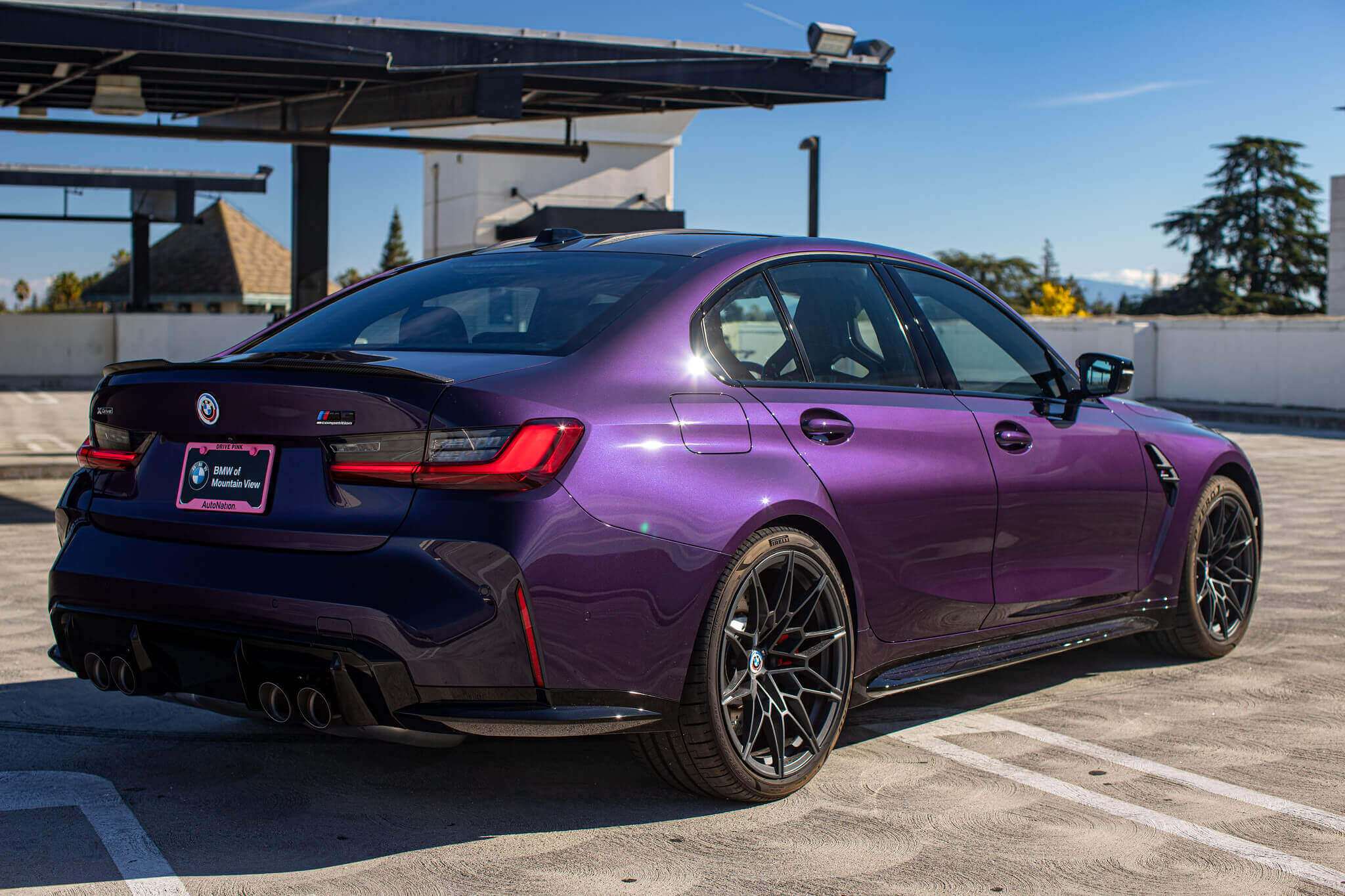 Techno Violet - BMW M3 Edition 50 Jahre BMW M (G80) - carpaints.co