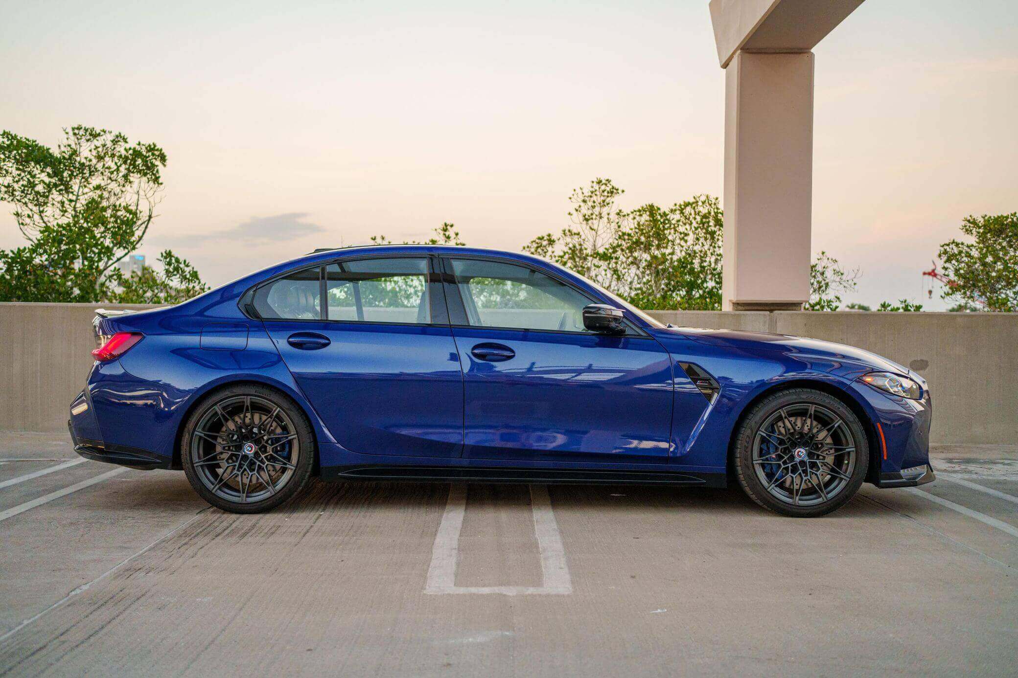 Interlagos Blue - BMW M3 Edition 50 Jahre BMW M (G80) - carpaints.co