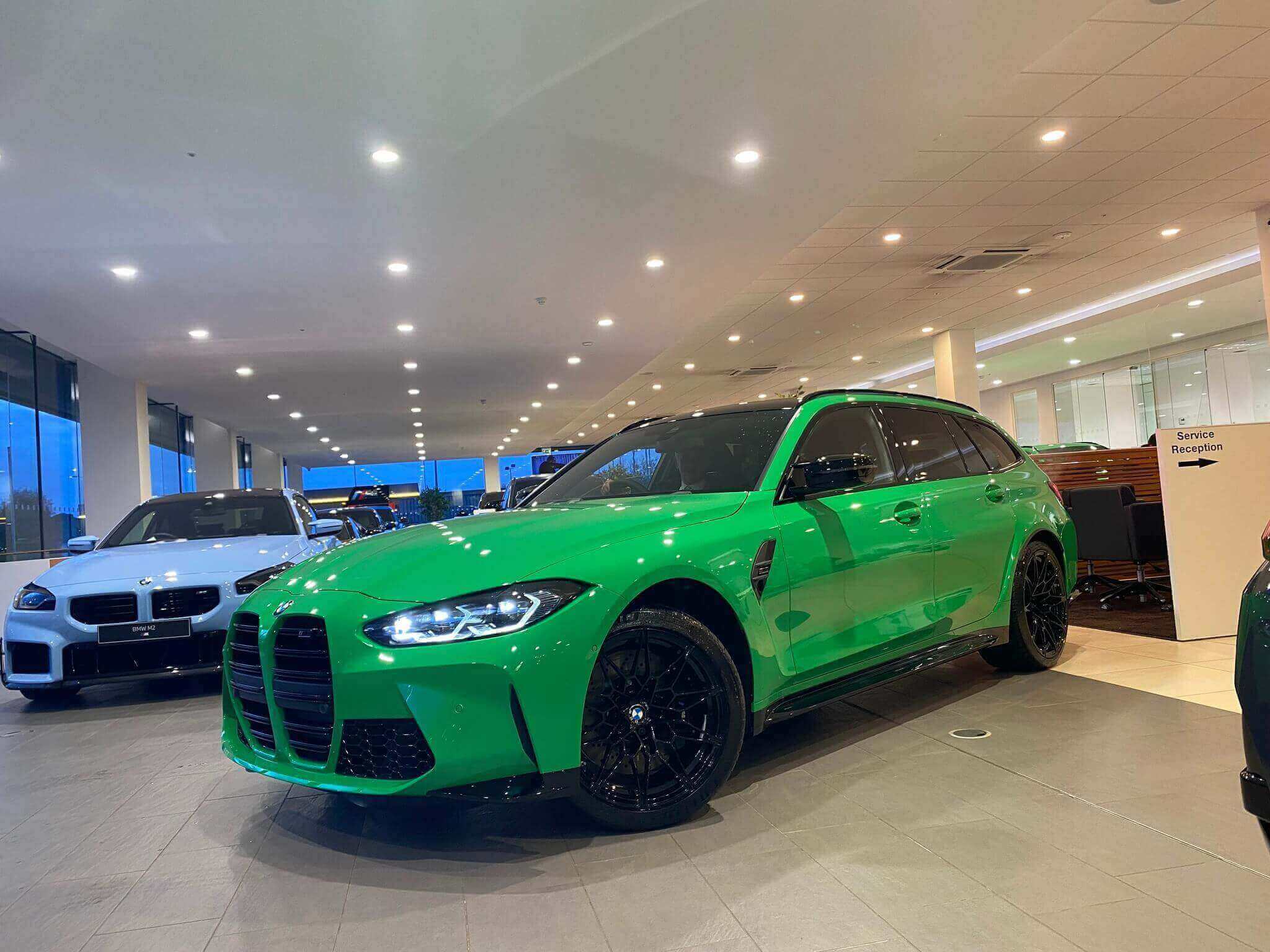 Signal Green - BMW M3 Touring (G81) - carpaints.co