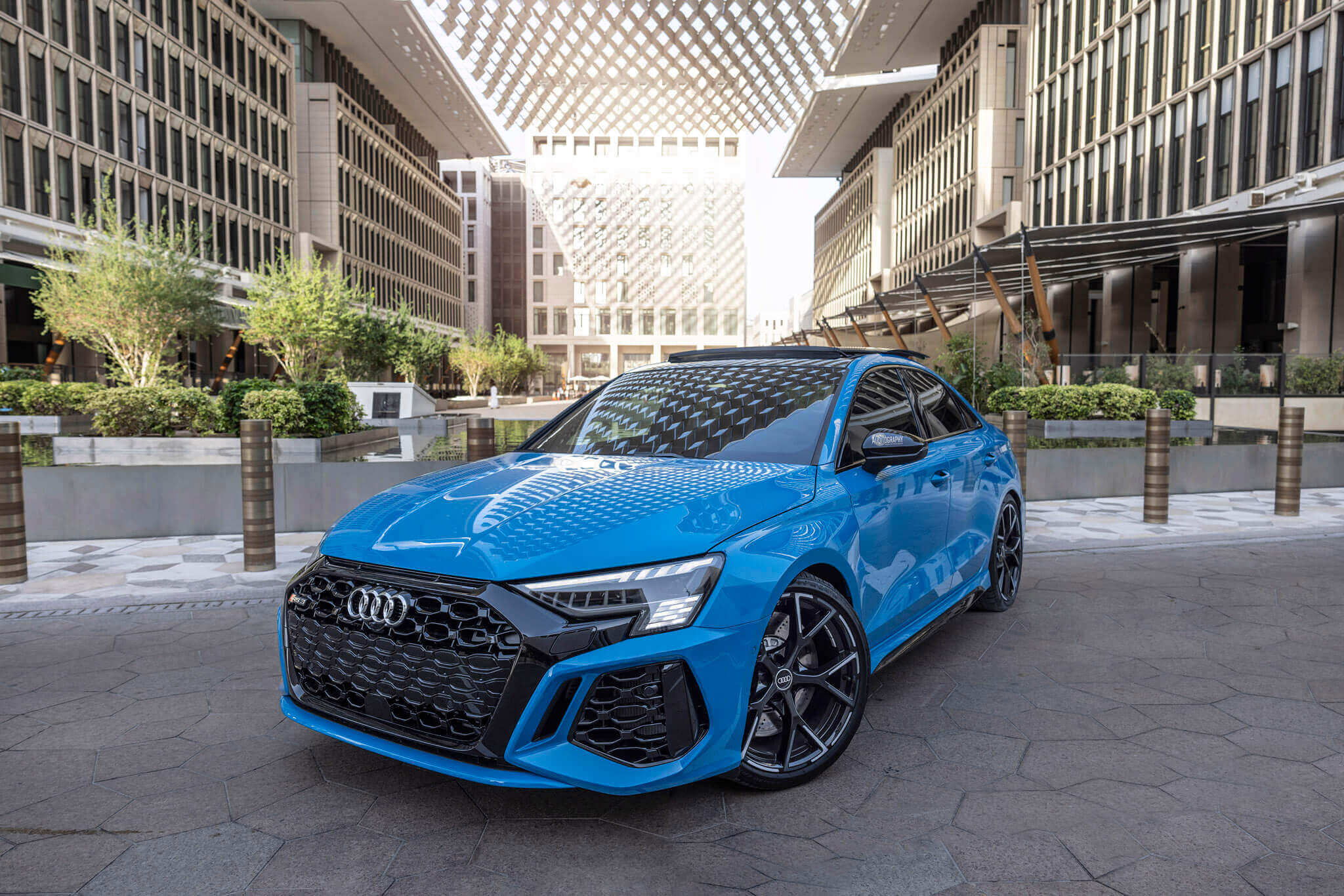 Turbo Blue - Audi RS3 Sedan (8Y) - carpaints.co