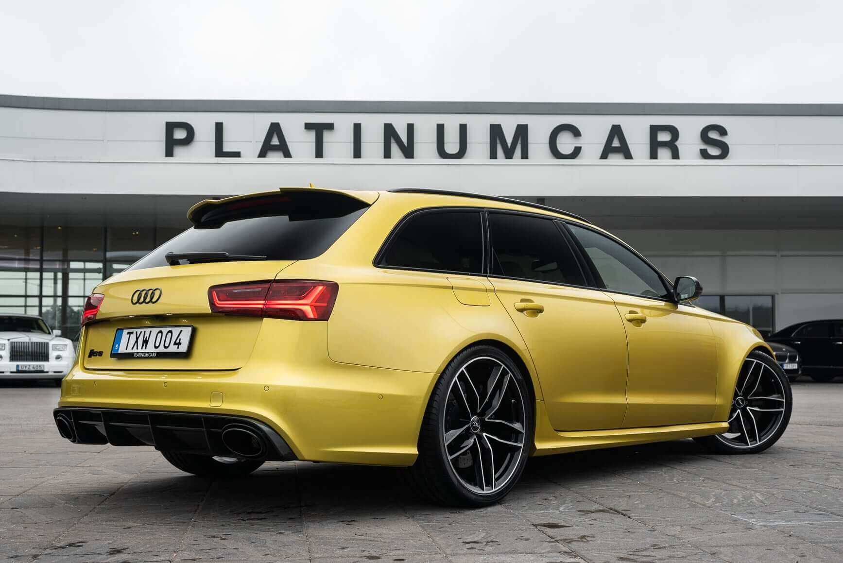 Austin Yellow - Audi RS6 Avant (C7) - carpaints.co
