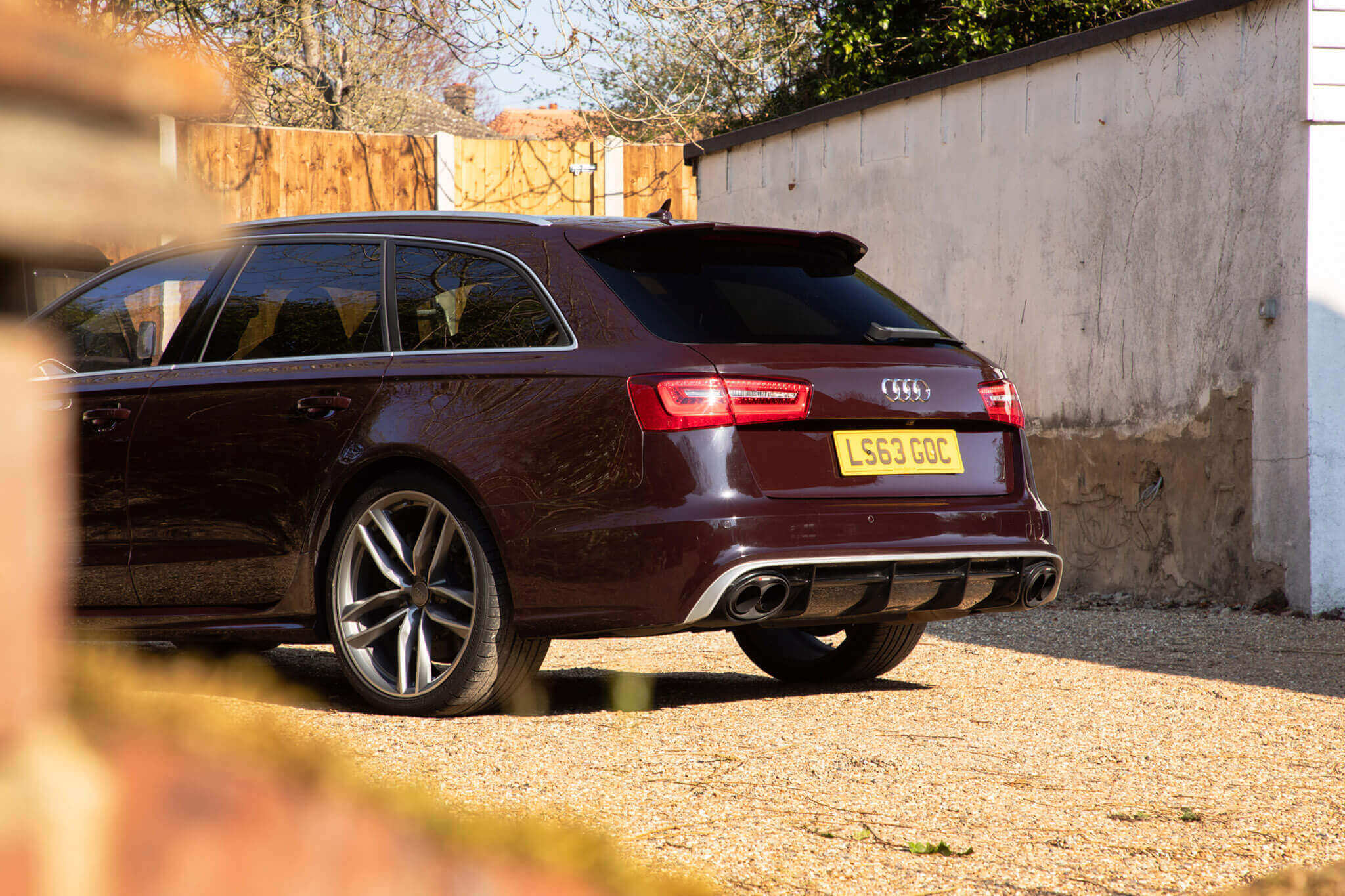 Royal Cherry - Audi RS6 Avant (C7) - carpaints.co