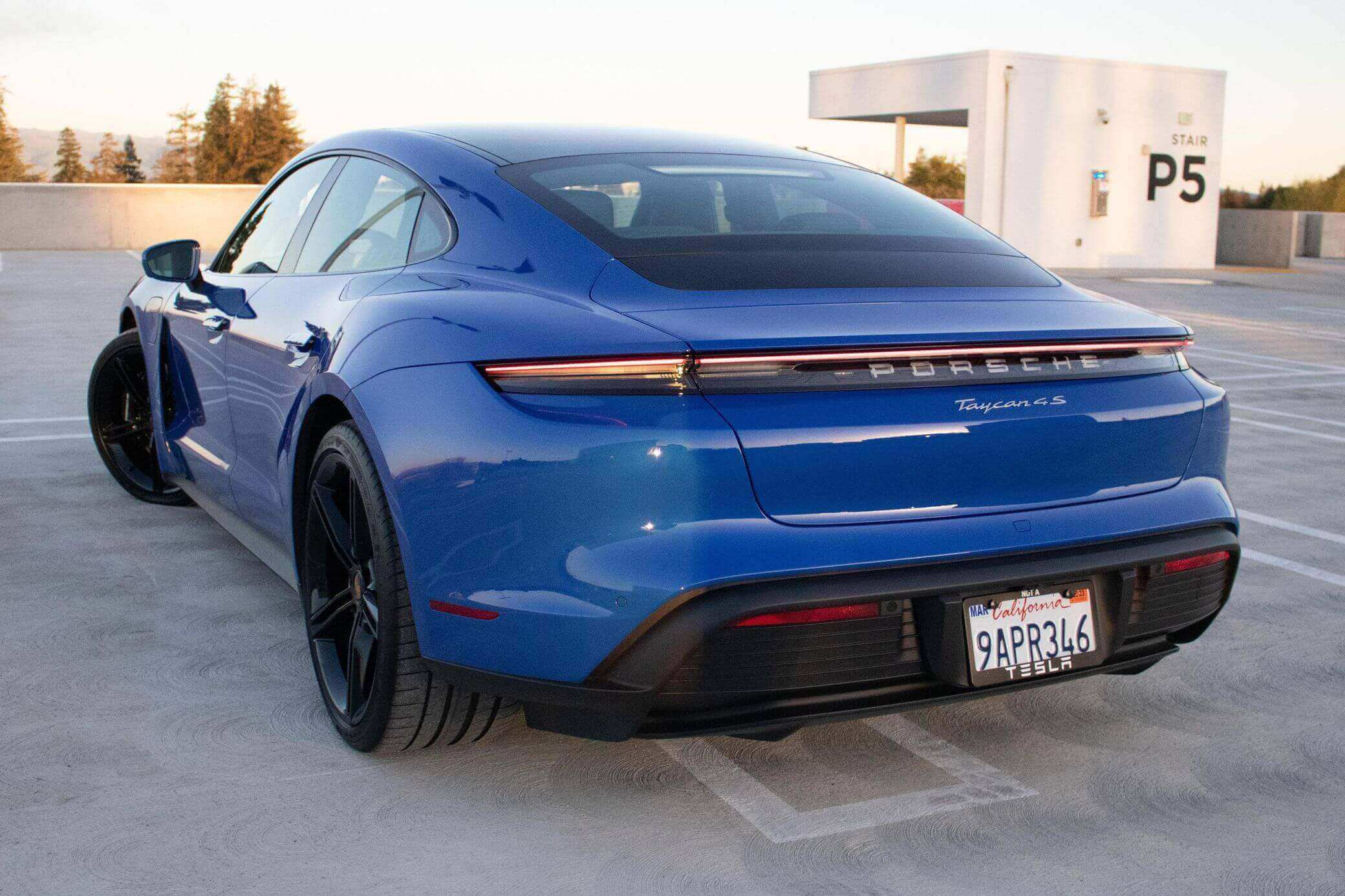 Nogaro Blue - Porsche Taycan - carpaints.co