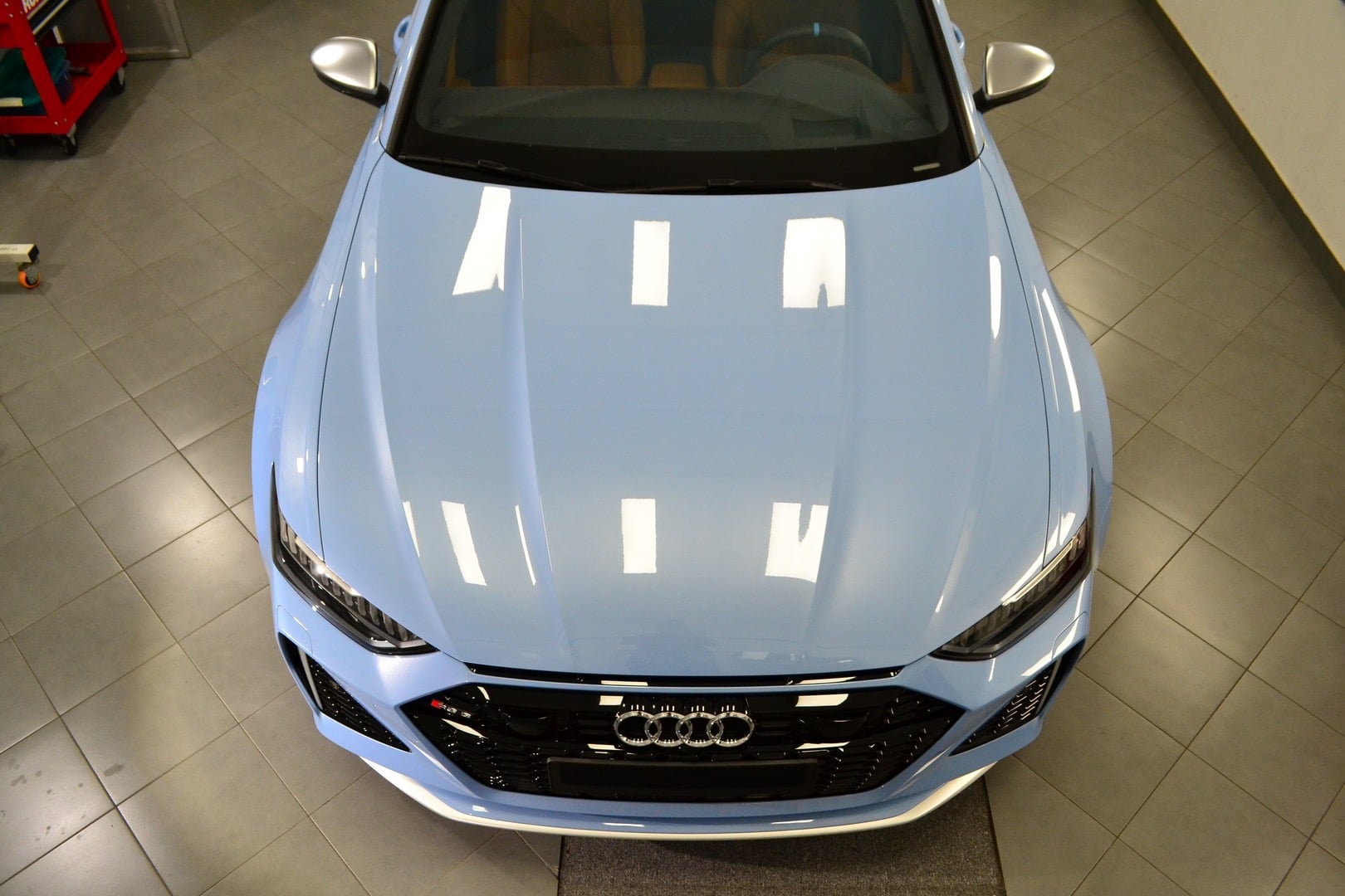 Frosted Glass Blue - Audi RS6 Avant (C8) - carpaints.co