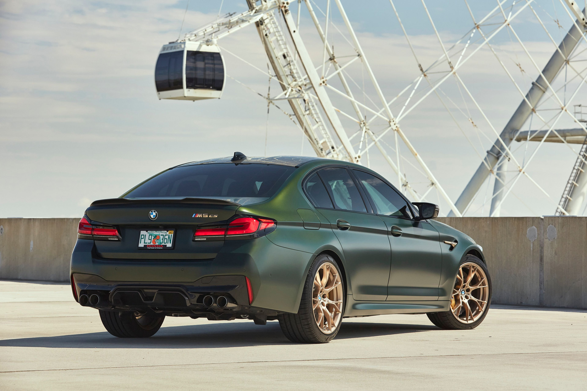 Frozen Deep Green - BMW M5 CS (F90) - carpaints.co