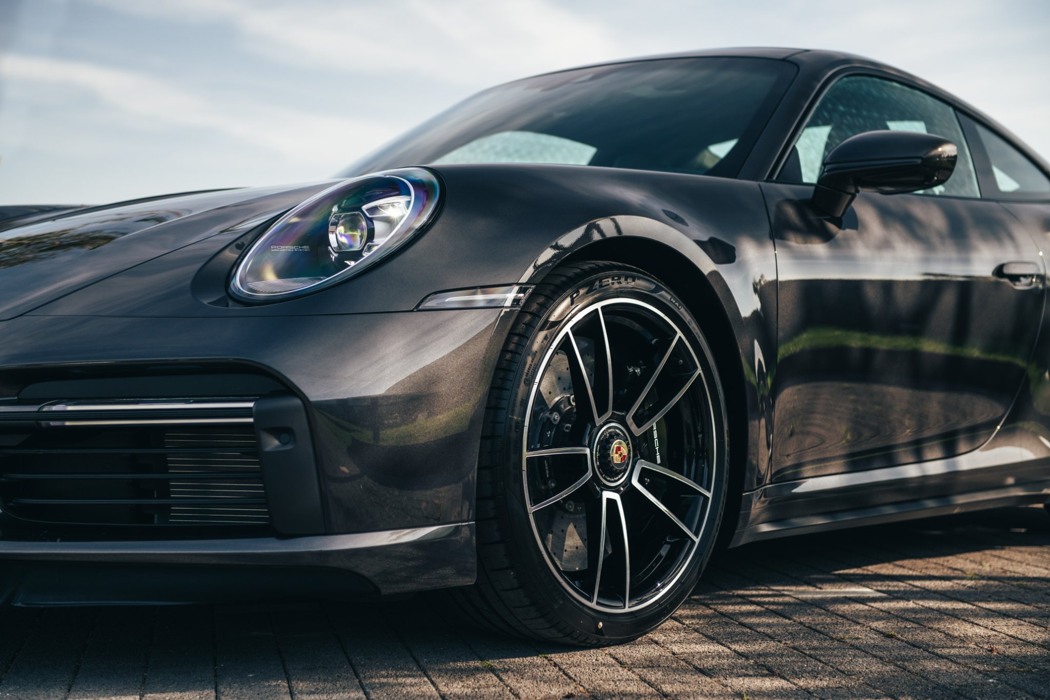 Grigio Granito Metallic - Porsche 911 Turbo S (992) - carpaints.co