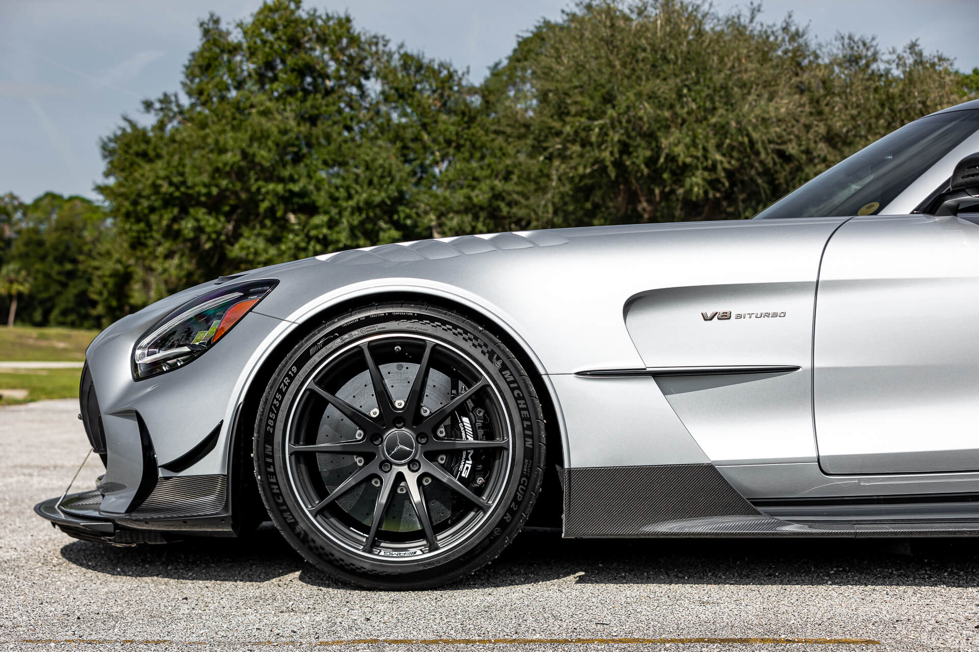 Cirrus Silver - Mercedes-AMG GT Black Series - carpaints.co