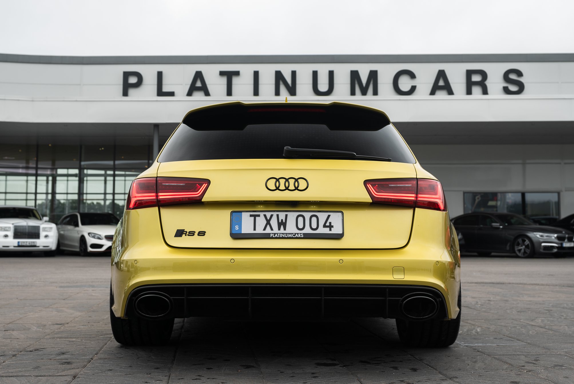 Austin Yellow - Audi RS6 Avant (C7) - carpaints.co