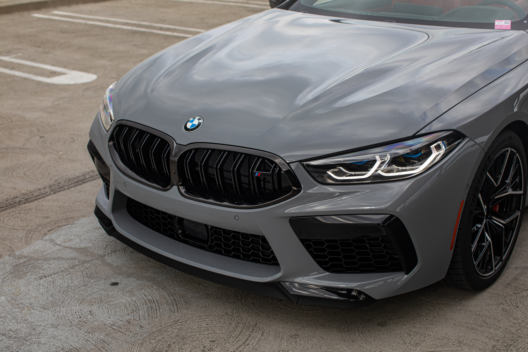 Nardo Grey - BMW M8 Convertible (F91) - carpaints.co