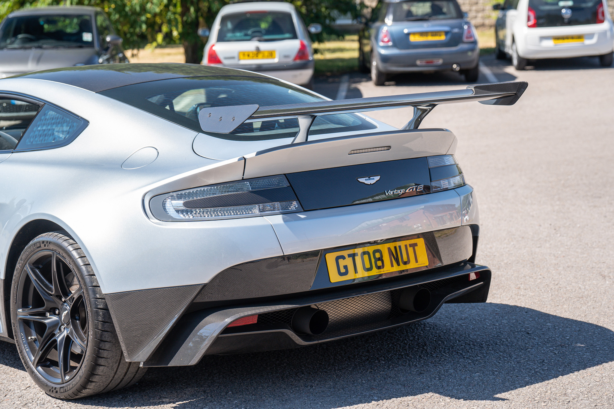 Lightning Silver - Aston Martin Vantage GT8 - carpaints.co