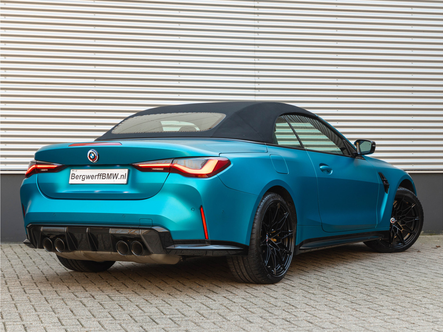 Frozen Tulum Blue - BMW M4 Convertible (G83) - carpaints.co