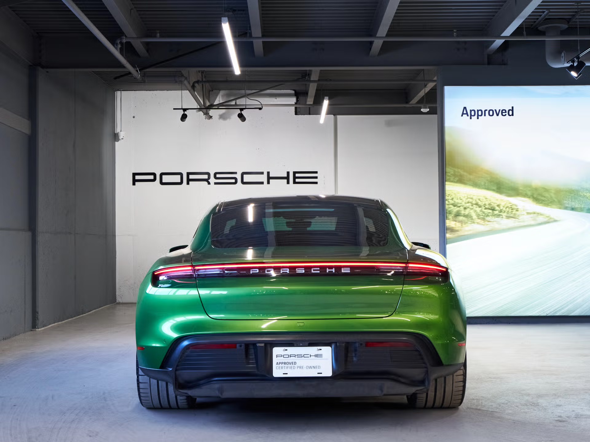 Mamba Green - Porsche Taycan - carpaints.co