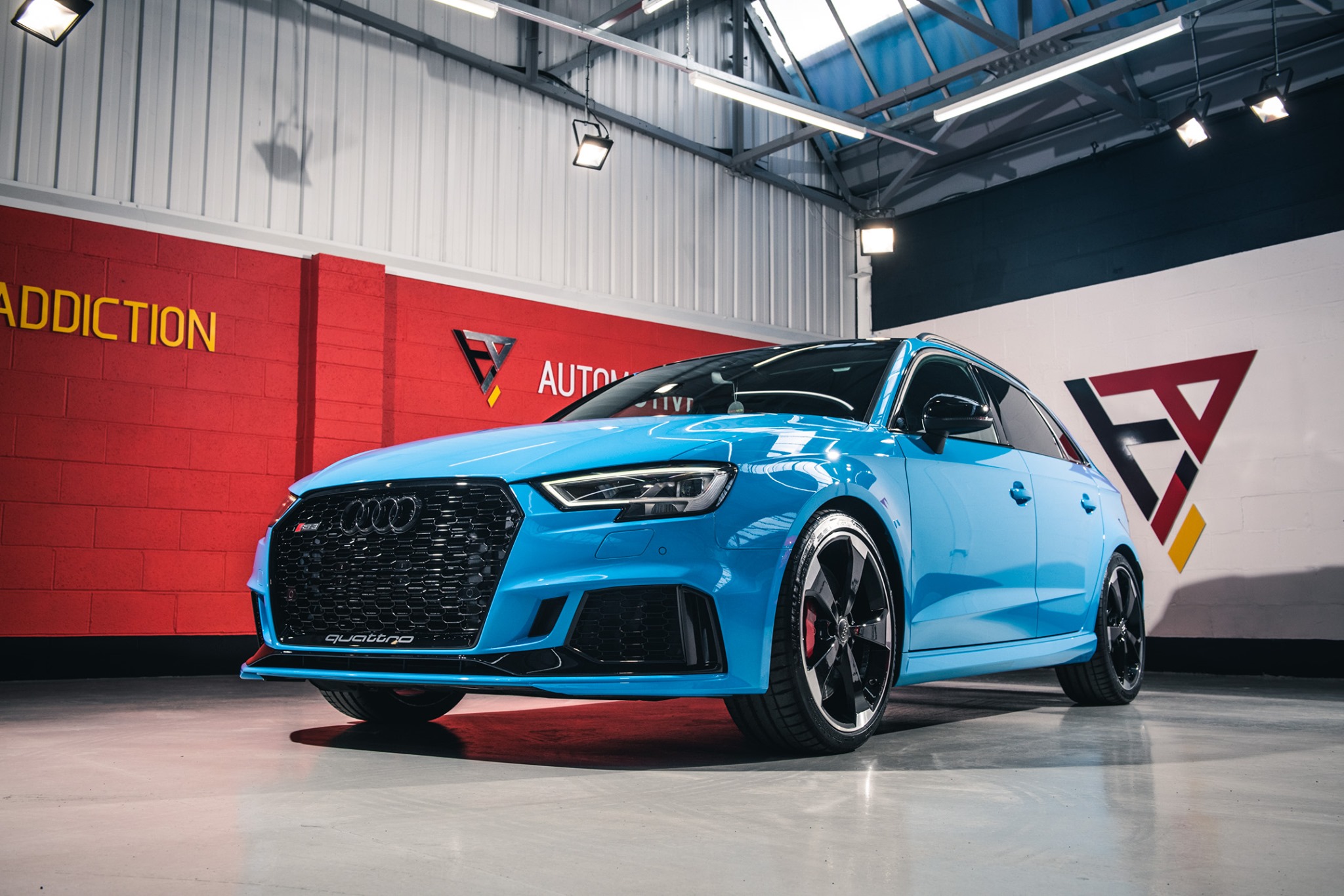Riviera Blue - Audi RS3 Sportback (8V) - carpaints.co