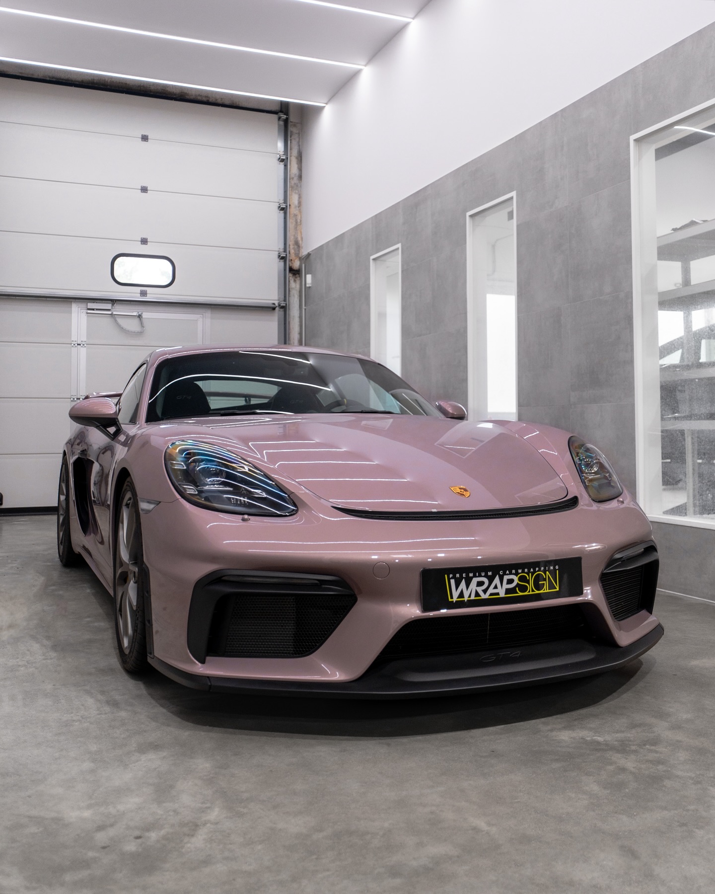 Frozen Berry Metallic - Porsche Cayman GT4 (718) - carpaints.co