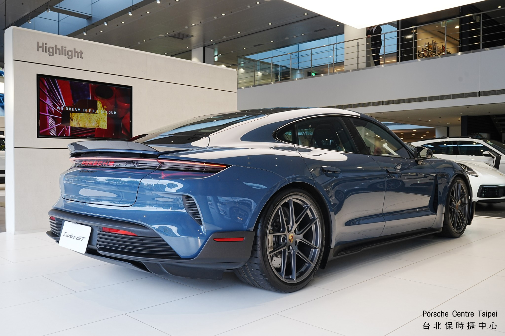 Pale Blue Metallic - Porsche Taycan Turbo GT - carpaints.co