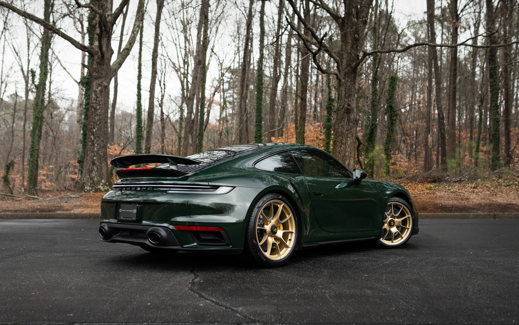 Brewster Green - Porsche 911 Turbo S (992) - carpaints.co