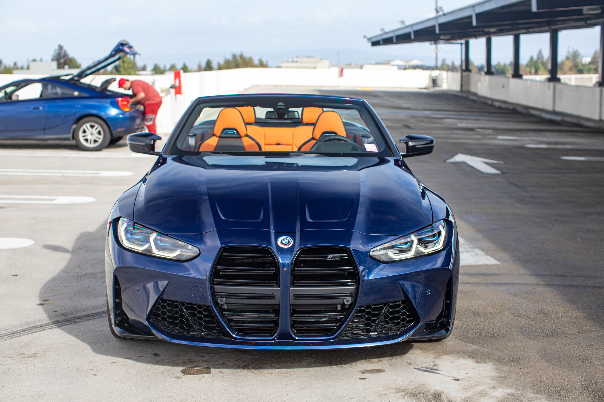 Mauritius Blue - BMW M4 Convertible (G83) - carpaints.co