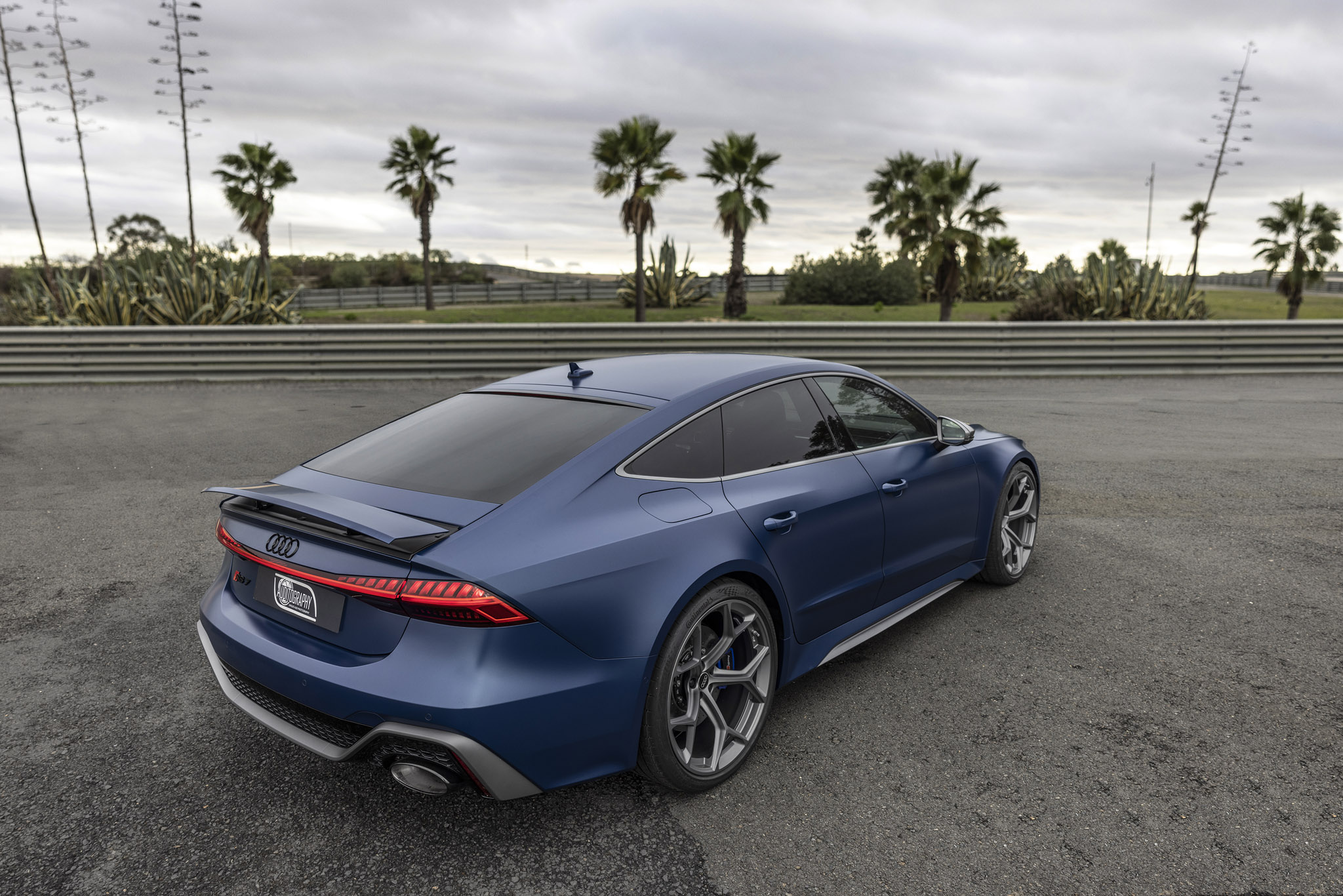Ascari Blue Matte - Audi RS7 Sportback (C8) - carpaints.co