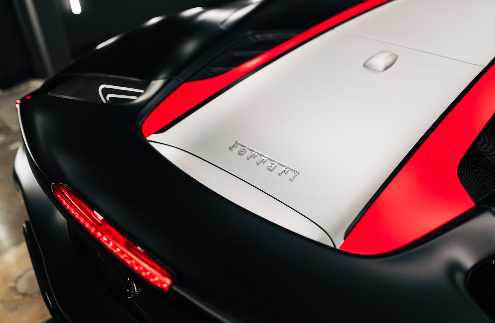 Nero DS Opaco - Ferrari 488 Pista Spider - carpaints.co